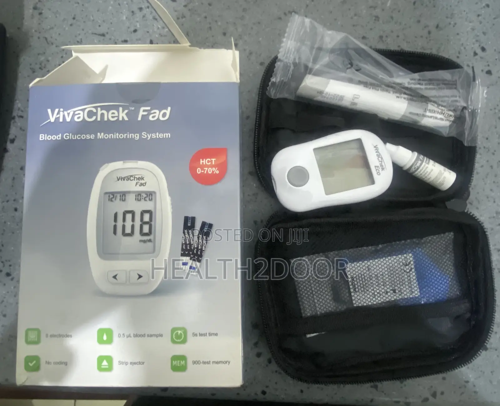 Viva Check Glucometer + Strips – Fast, Accurate Affordable! in Kumasi ...