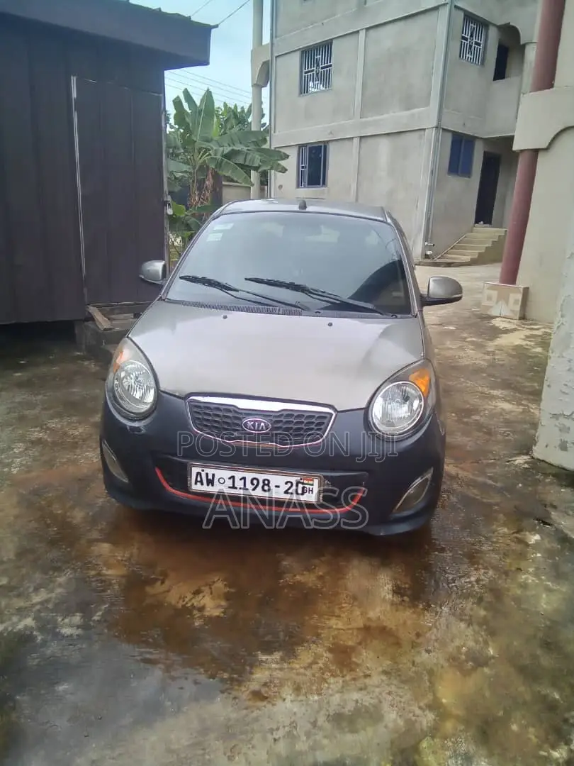 Kia Morning 2010 Gray in Kumasi Metropolitan - Cars, Anass | Jiji.com.gh