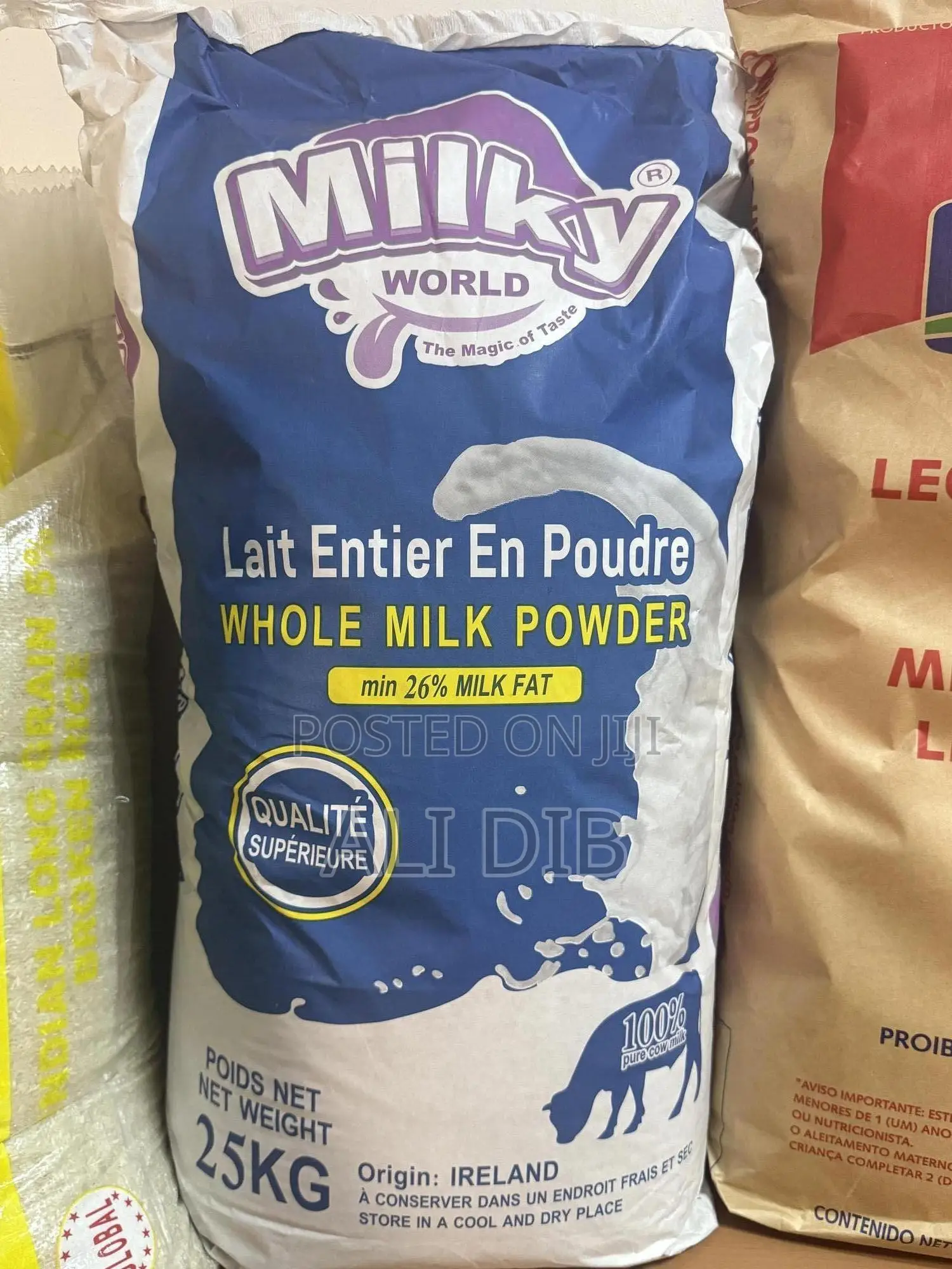 Milky World Whole Milk Powder – 25kg in Accra Metropolitan - Food ...