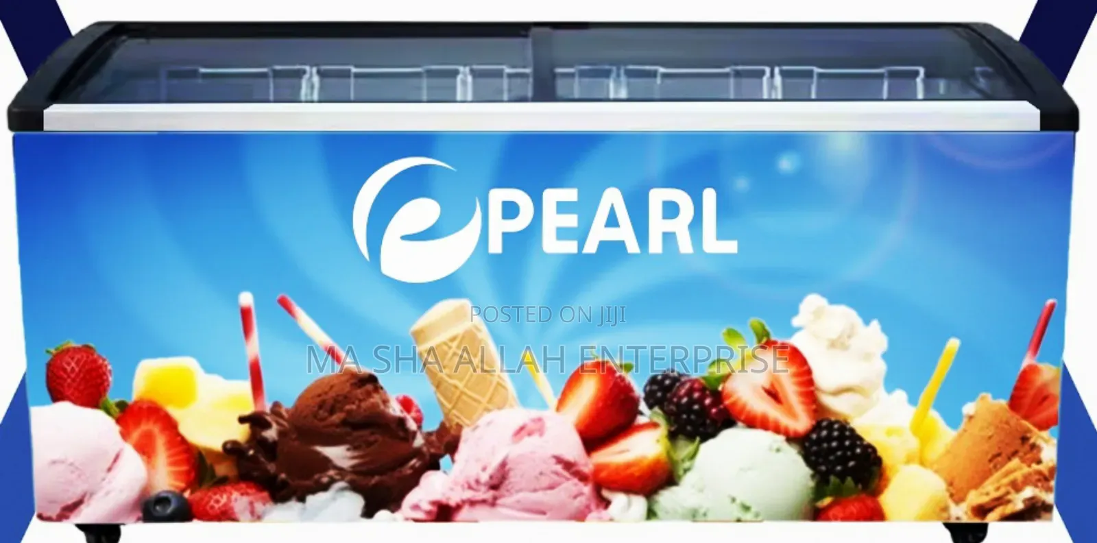 518 Liters Efficient Pearl Ice Cream / Display Freezer in Kumasi ...