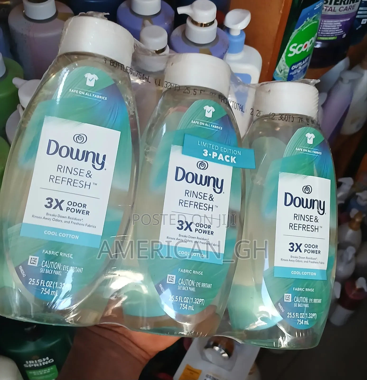 Downy Rinse and Refresh 3x Odor Power(754ml Each) for sale - ameriCAN ...