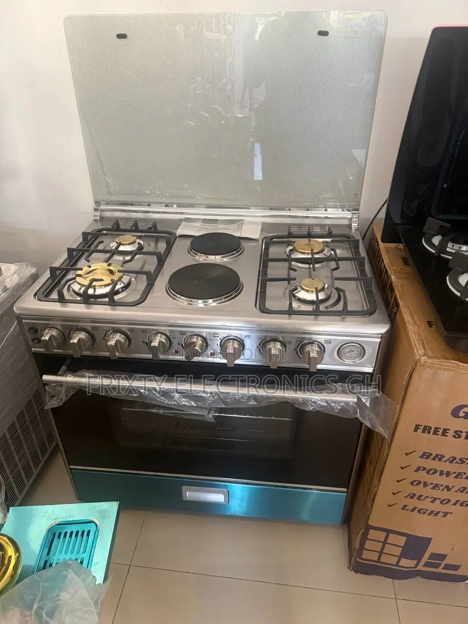 Perfect - Gram Plus 4 Burner - Gas 2electric Cooker - 60x90 in Accra ...
