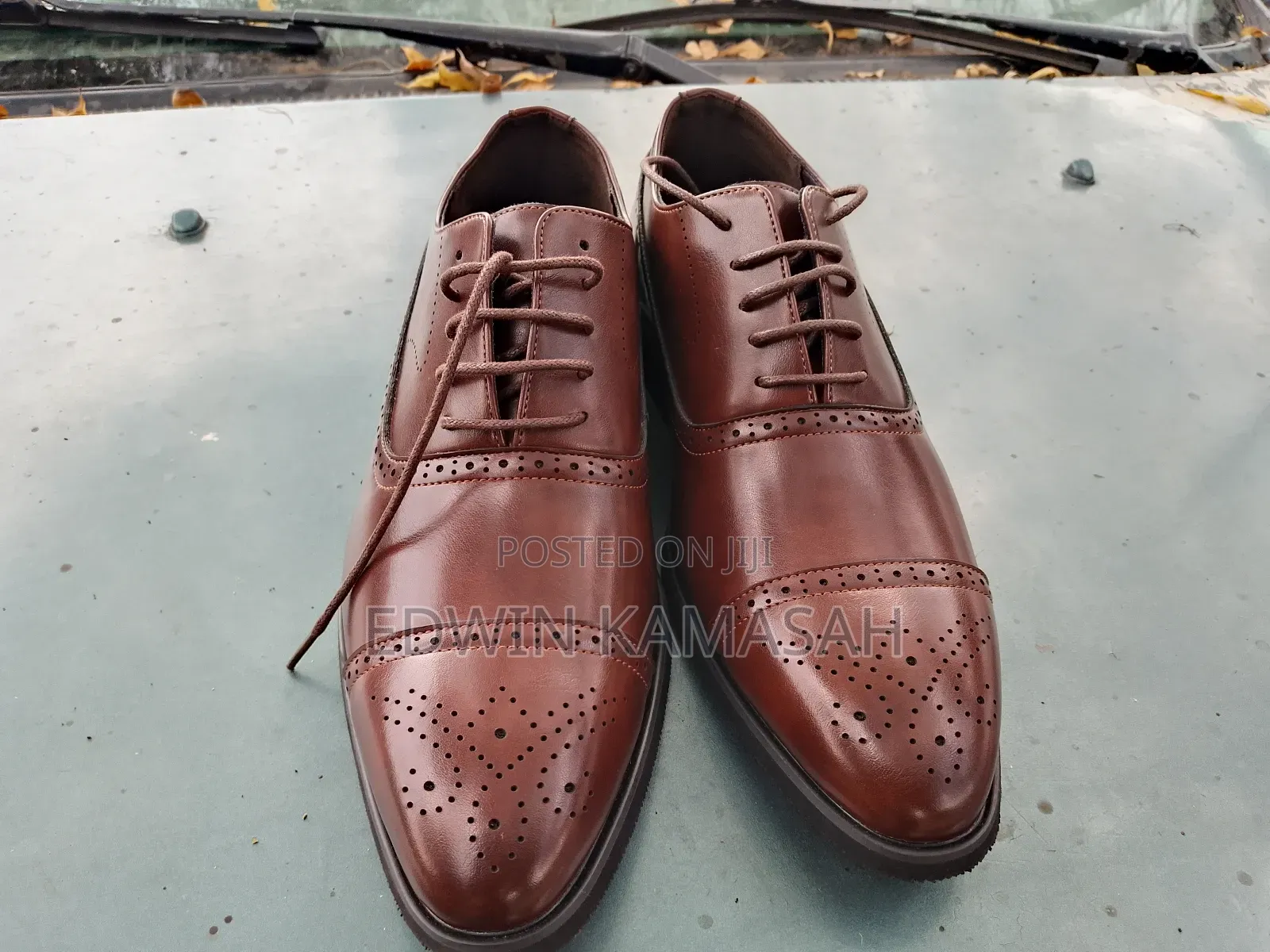 Cap-Toe Oxford Brogues in Dome - Shoes, Edwin Kamasah | Jiji.com.gh