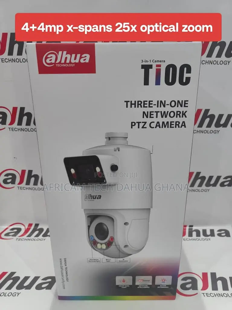 Dahua 3in1 Camera Tioc 4+4mp 25x Optical Zoom in Teshie - Security ...