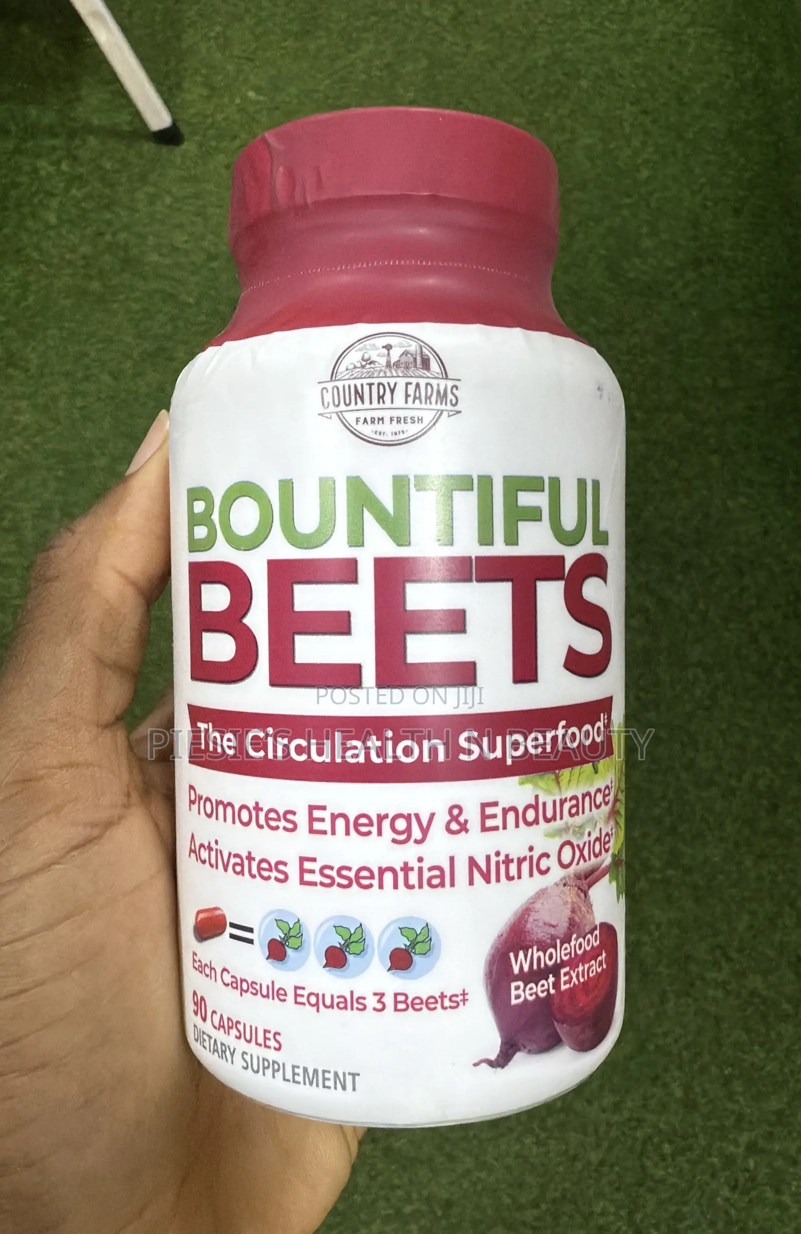 Country Farms Bountiful Beets Capsules, 90 Count in Accra Metropolitan ...
