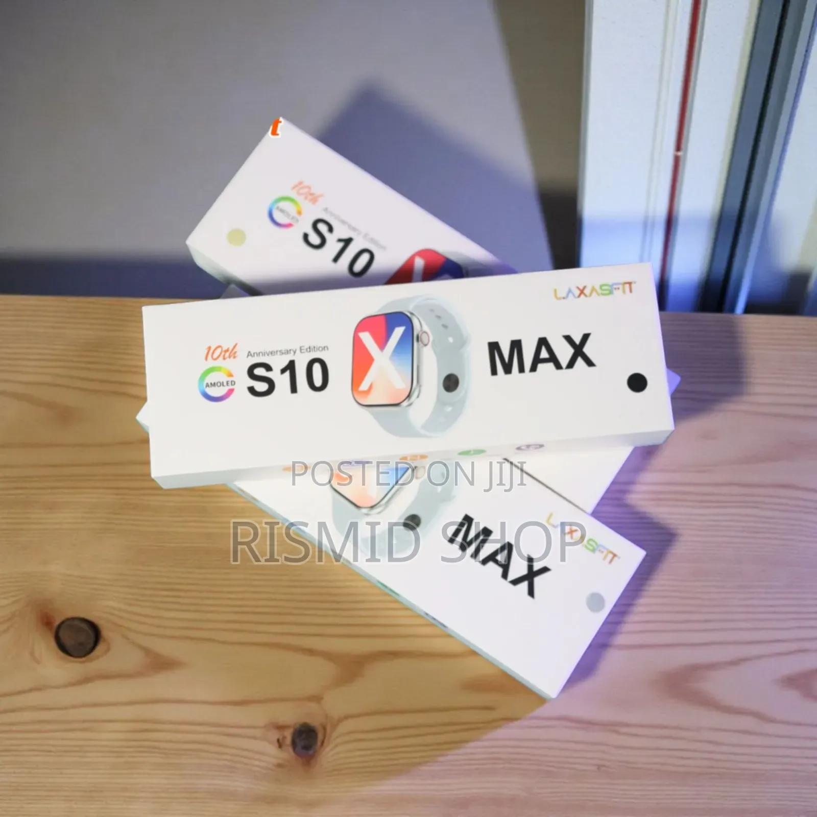 S10 Max Laxasfit Smartwatch (626262) in Suhum/Kraboa/Coaltar - Smart ...