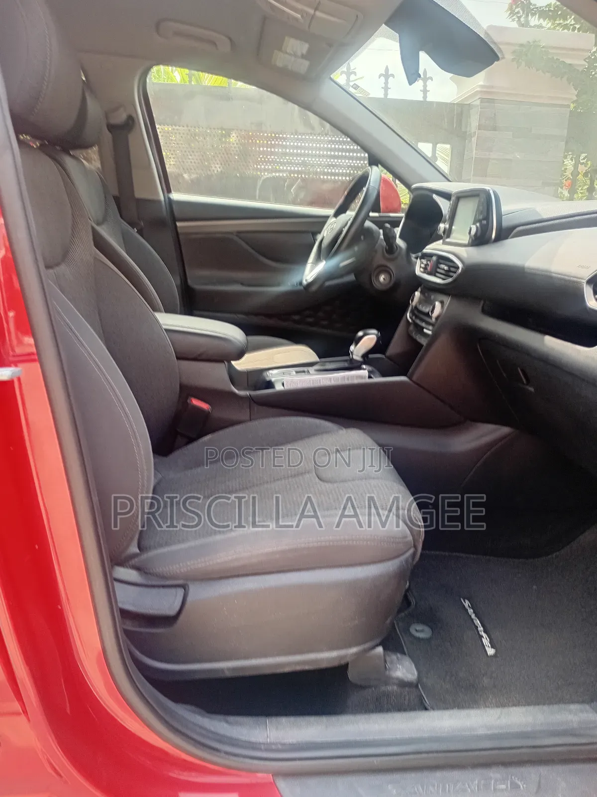 Hyundai Santa Fe 2020 Red for sale - Priscilla Amgee Price: GH₵ 265,000 ...