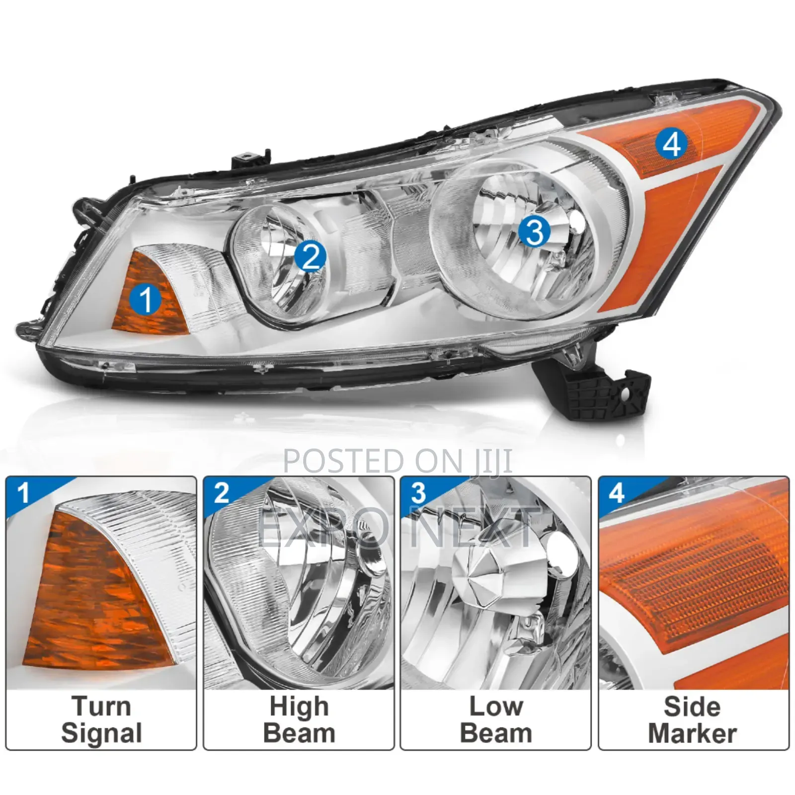 Honda Accord 2008-2012 Headlight Pair in Abossey Okai - Vehicle Parts ...