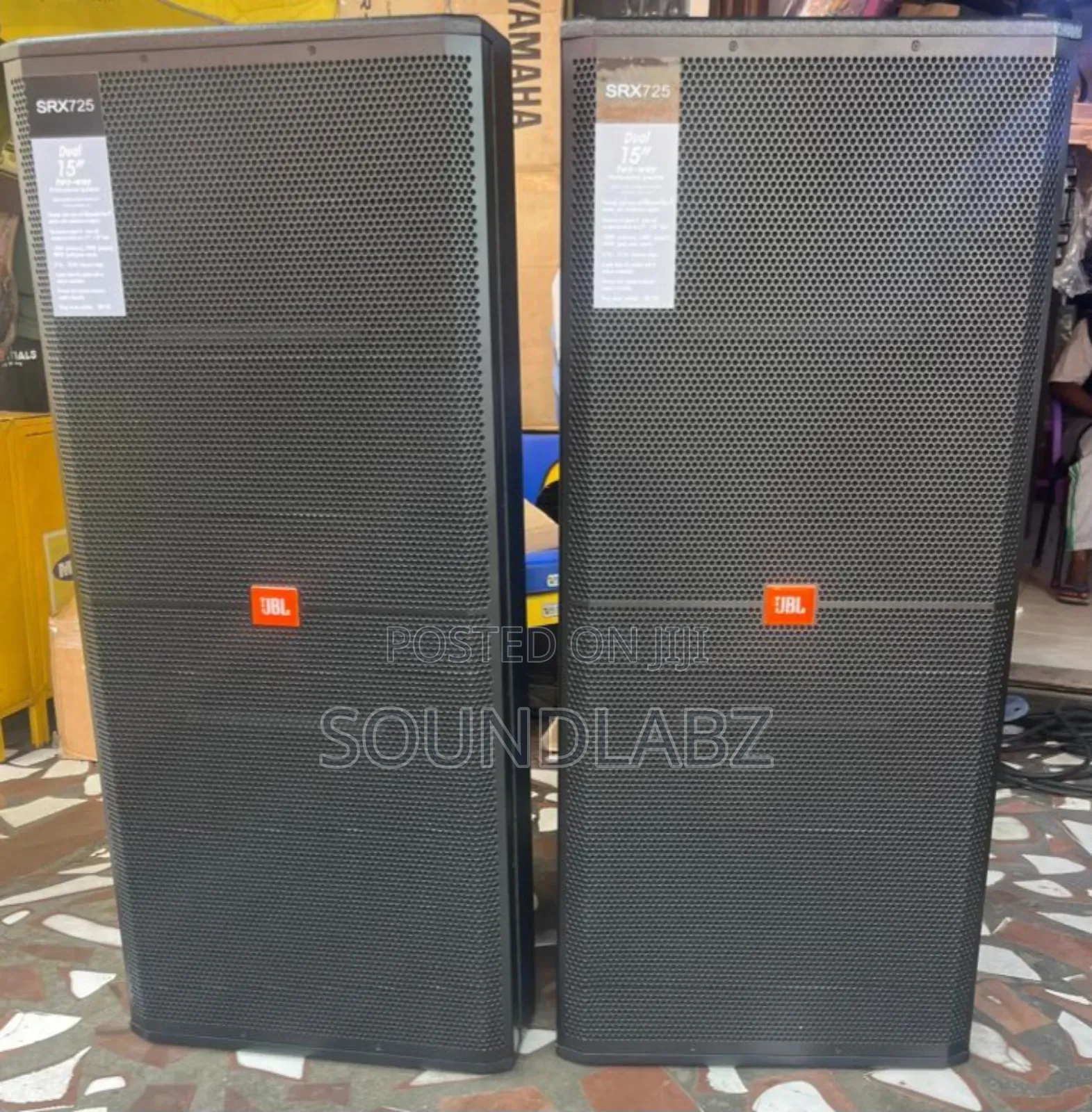 Jbl Srx725 Dual 15-inch Professional Loudspeaker/ Full-range Speakers ...