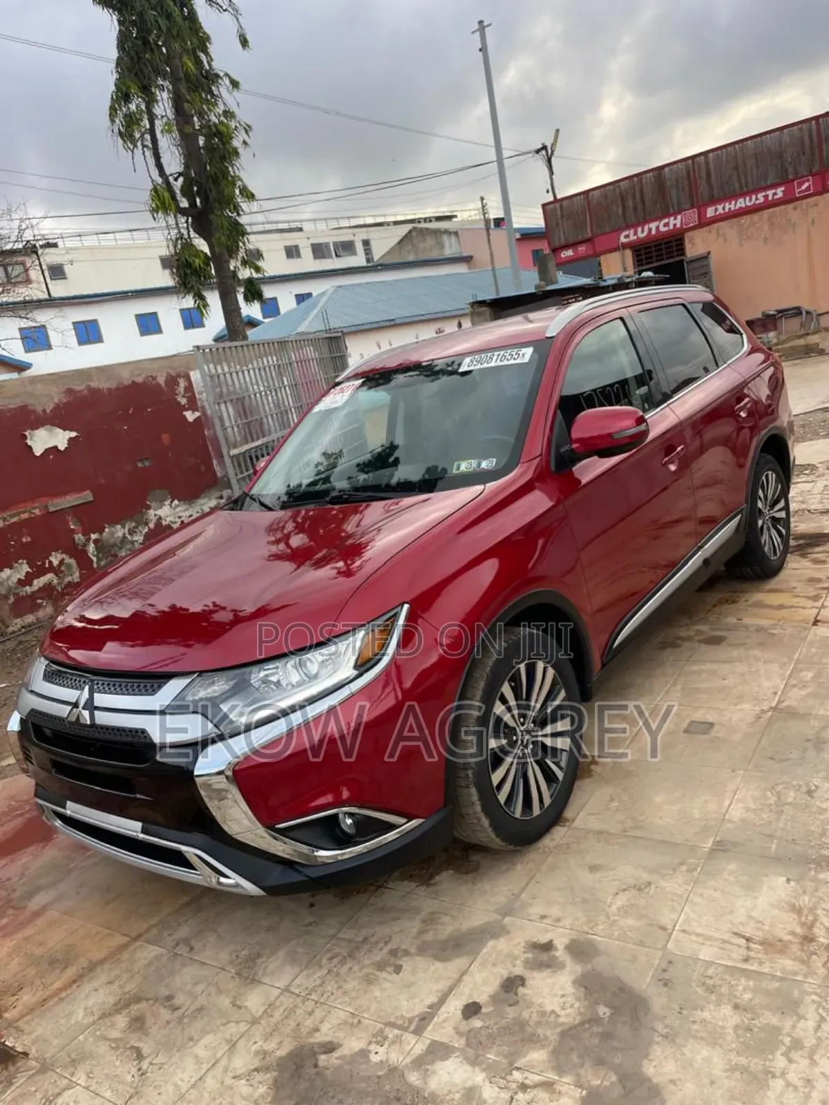 Mitsubishi Outlander SE AWC 2019 Red in Tema Metropolitan - Cars, Ekow Aggrey | Jiji.com.gh