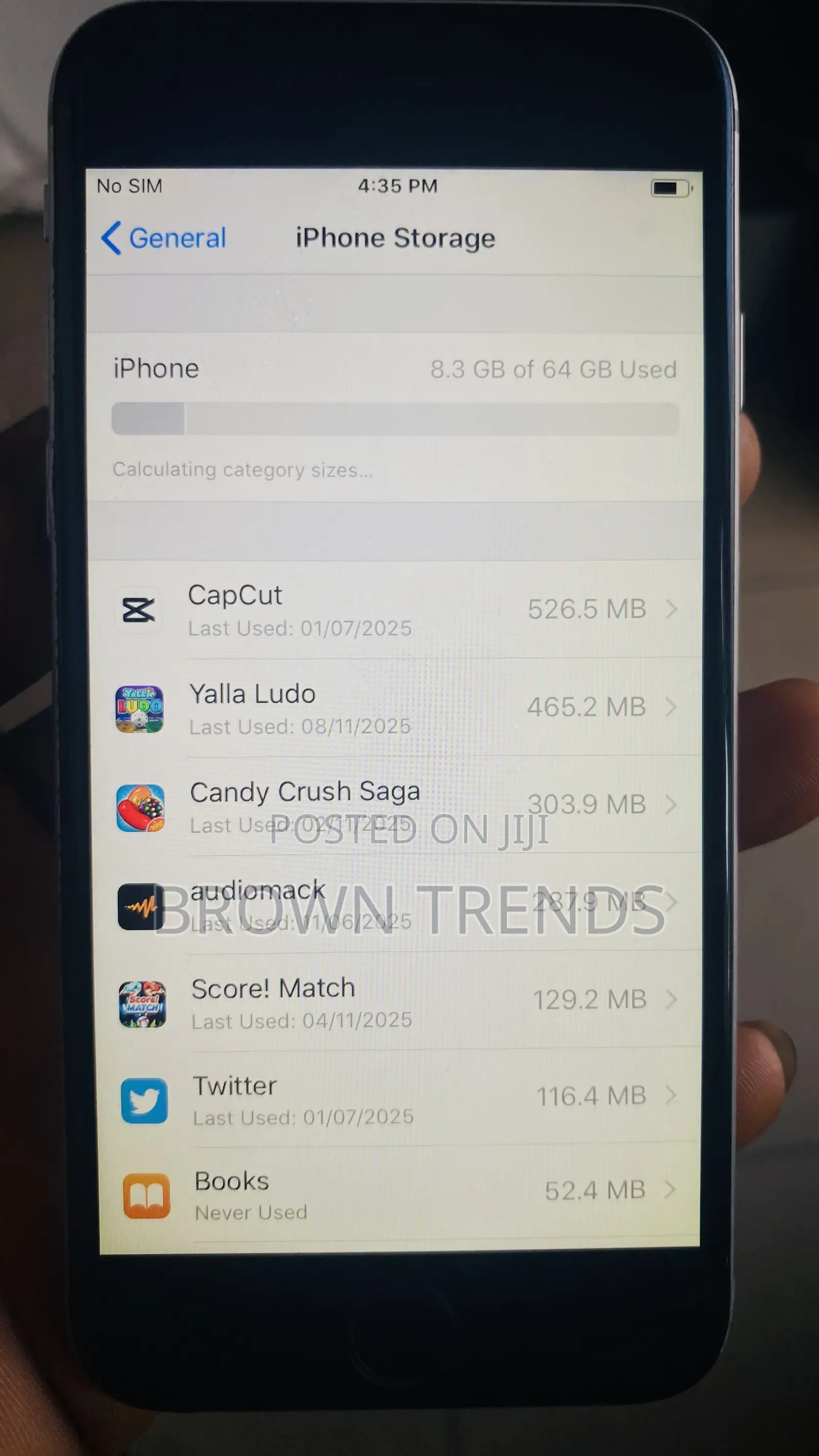 Apple iPhone 6 64 GB Gray in Osu - Mobile Phones, Brown Trendz | Jiji.com.gh