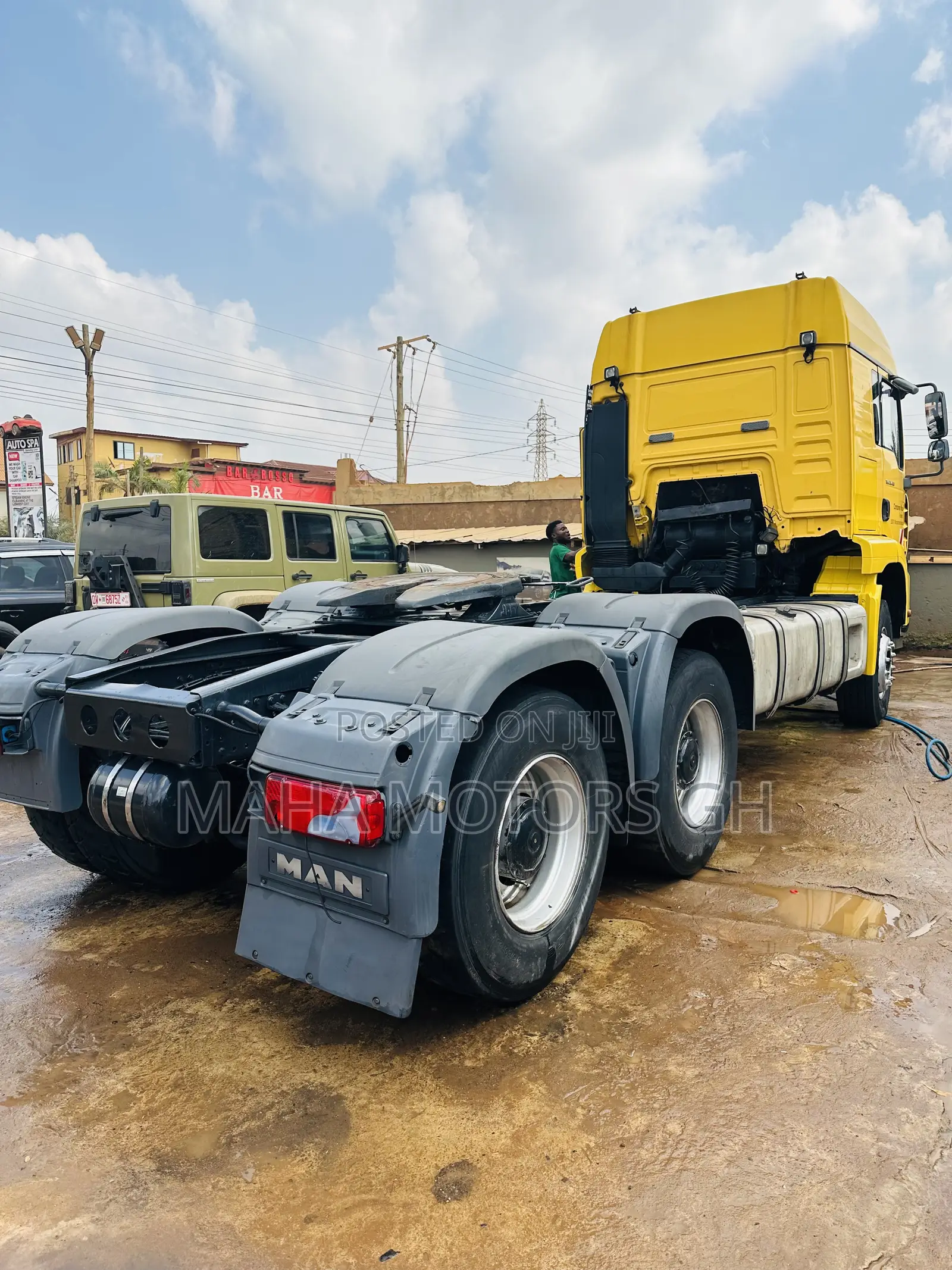 Man Diesel Tga 33:460 Hp Home Double Axle Truck Home Used in Accra ...
