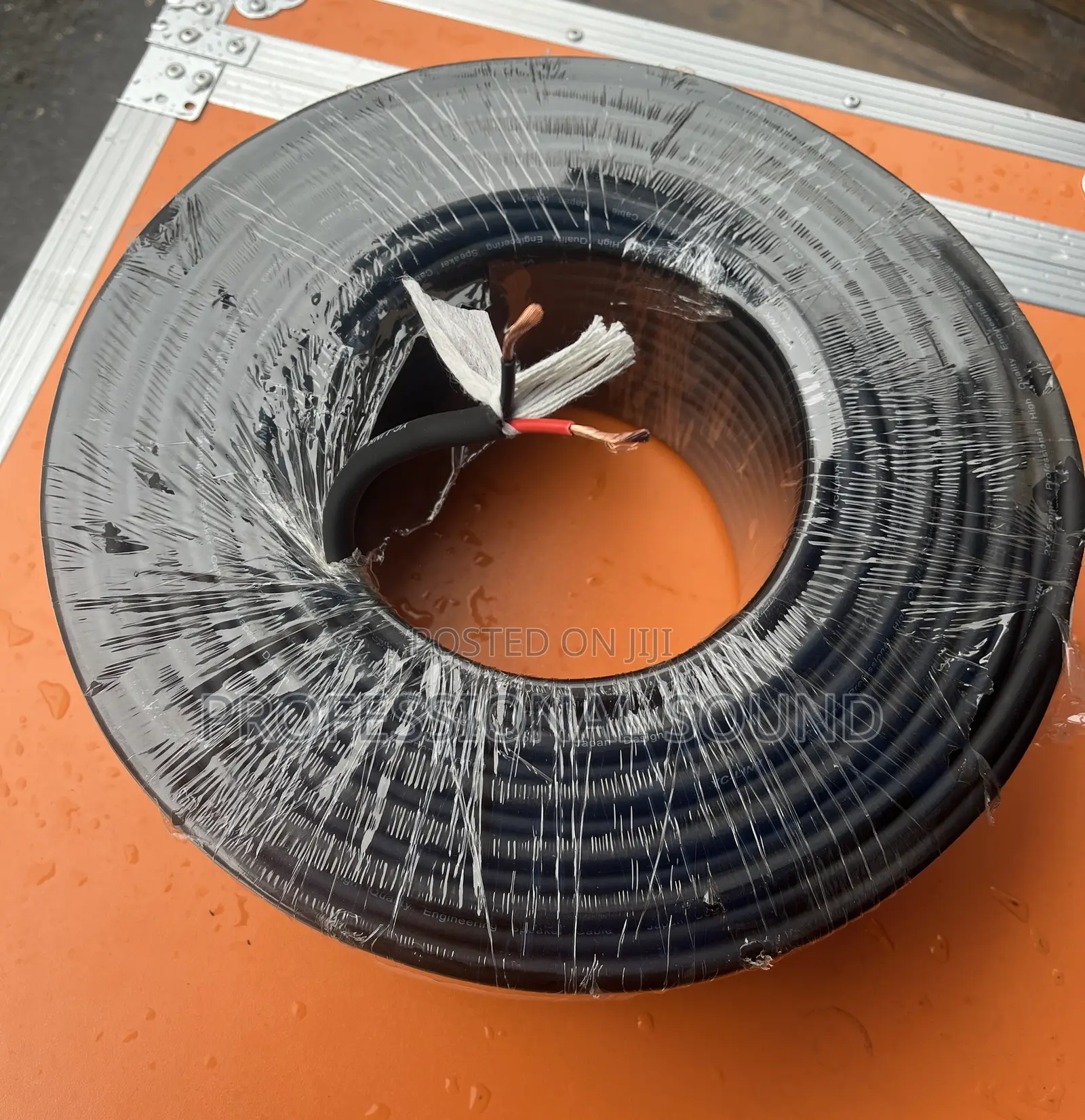 Pure Copper Black Insulated Electrical Cable, (Speaker Wire). for sale ...