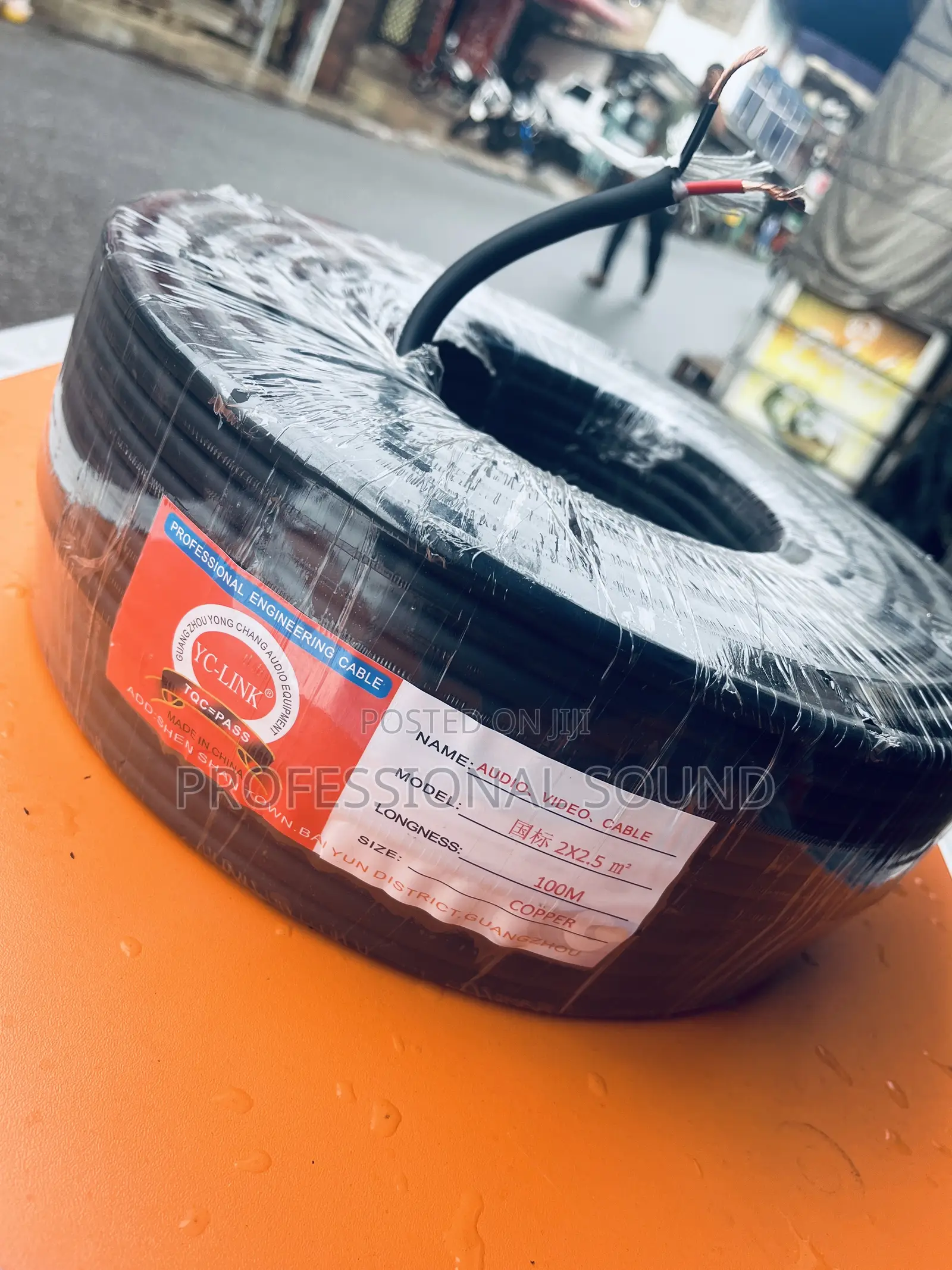 Pure Copper Black Insulated Electrical Cable, (Speaker Wire). for sale ...