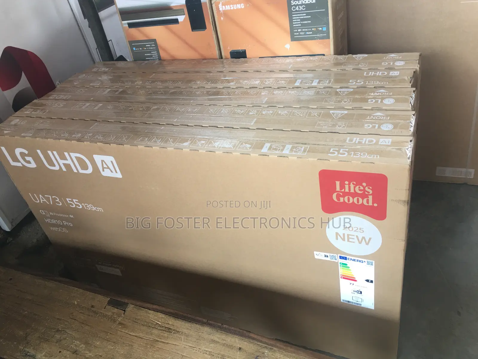 Lg , 55 Uhd Smart HDR With Magic Remote in Alajo - TV & DVD Equipment ...