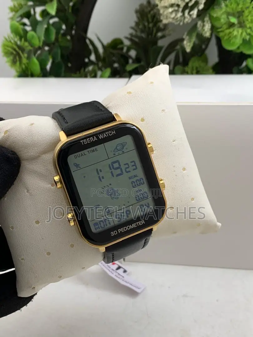 Leather Starp Tsera Watch for sale - Joeytech Watches Price: GH₵ 250 on ...