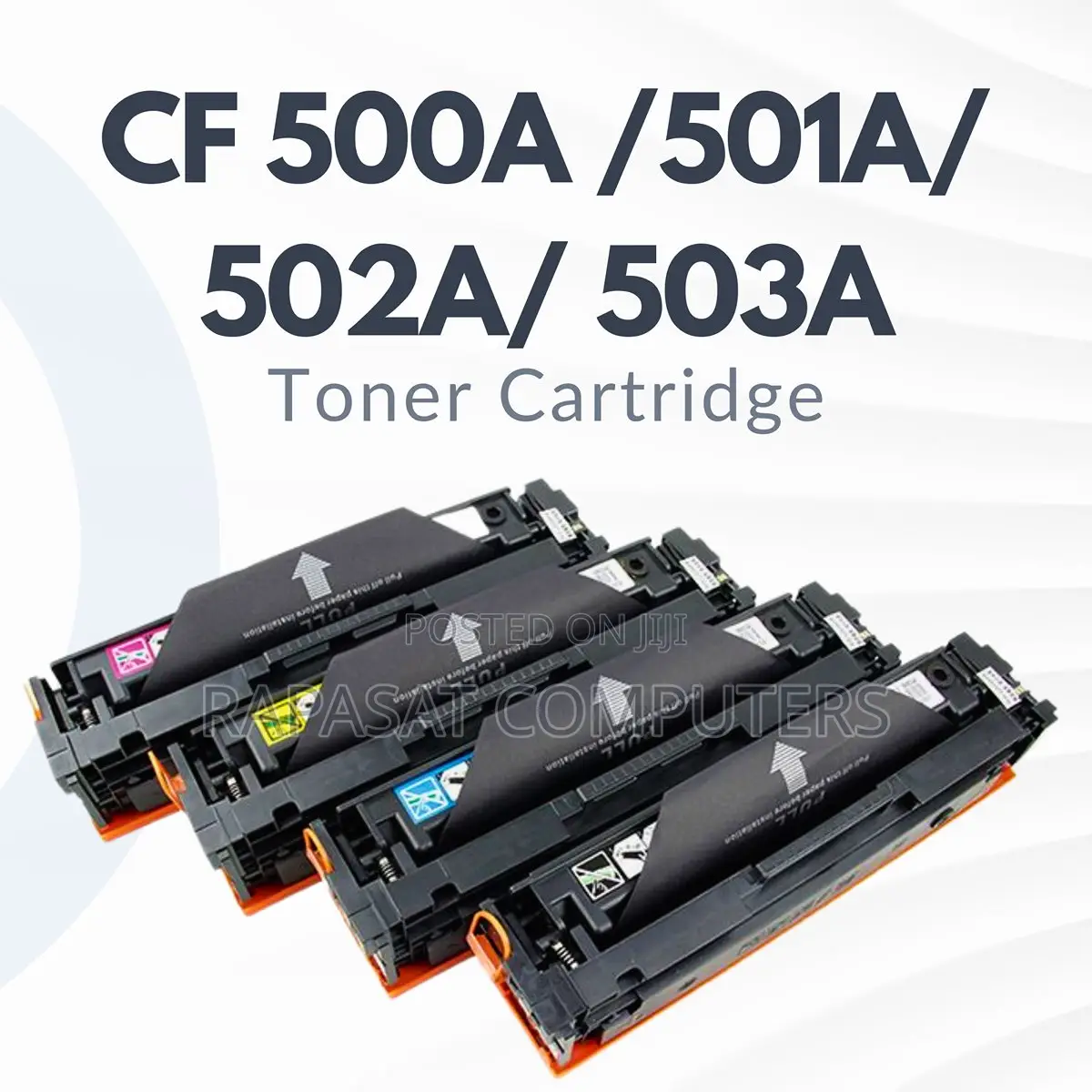 Cmyk Cf500a/501a/502a/503a Toner Cartridge - ₵250 Per Color in Takoradi ...