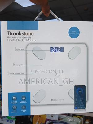 Brookstone Bluetooth Smart Scale Health Monitor for sale - ameriCAN_GH ...