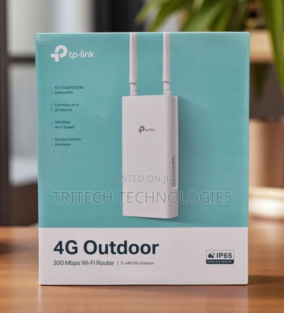 Tp-link Outdoor 300mbps 4g Wifi Router Tl-mr100 in Lapaz - Networking ...
