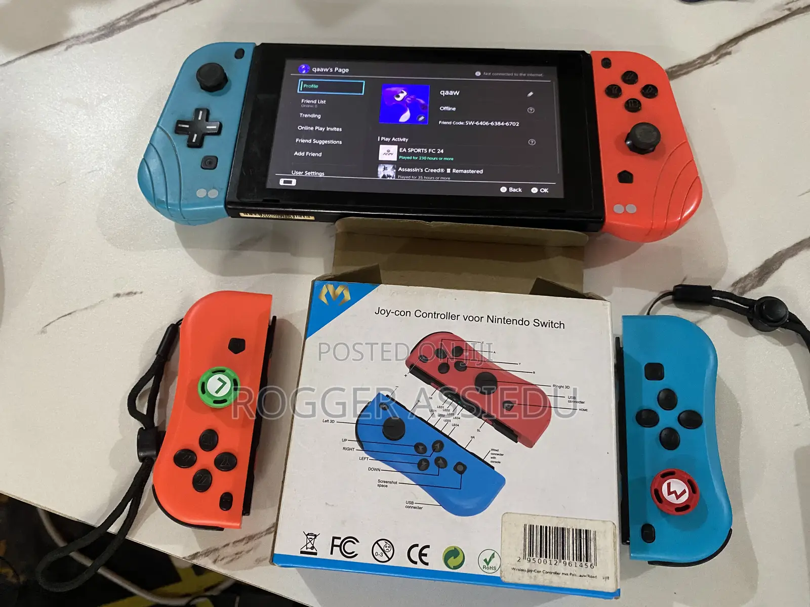 Nintendo Switch Joyful Controller in Kumasi Metropolitan - Video Game Consoles, Rogger Assiedu ...