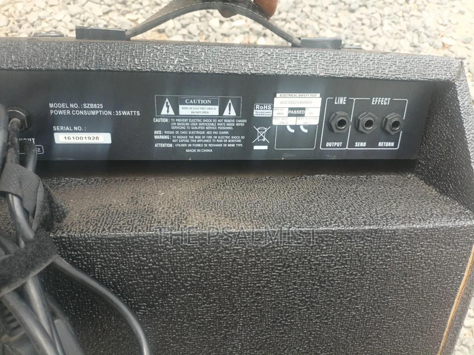 Subzero SZB 825 Professional Bass Guitar Combo in Tema Metropolitan ...