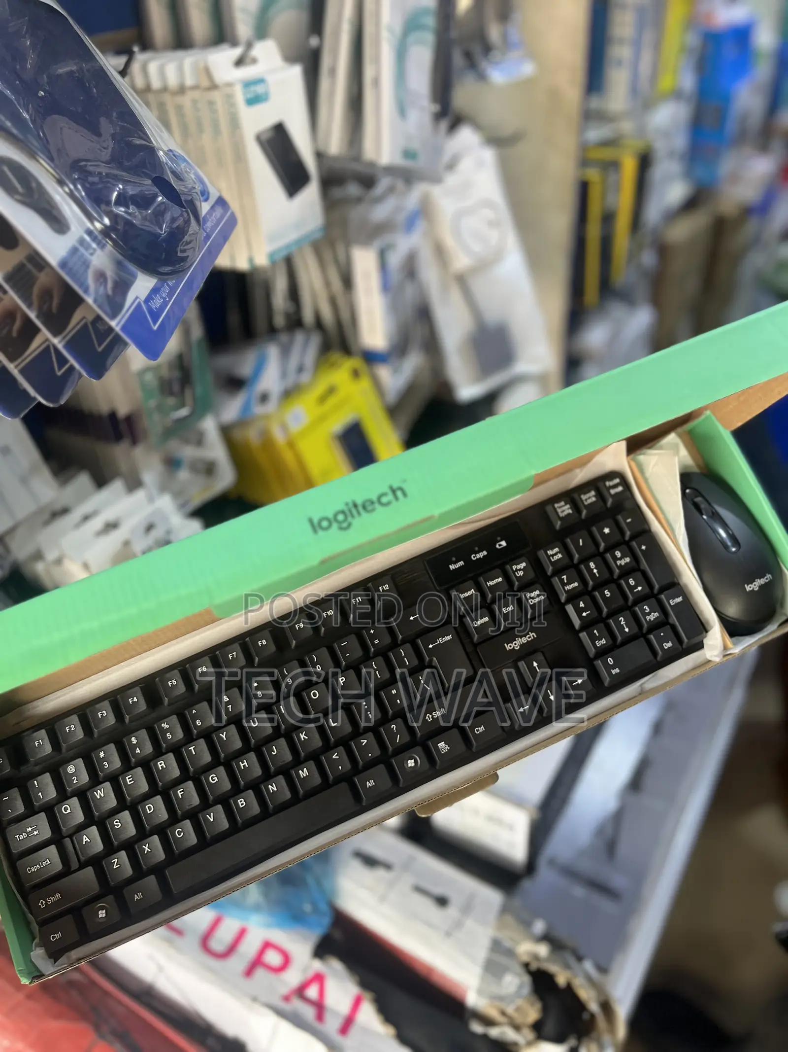 Logitech Keyboard And Mouse Wireless in Circle - Computer Accessories ...