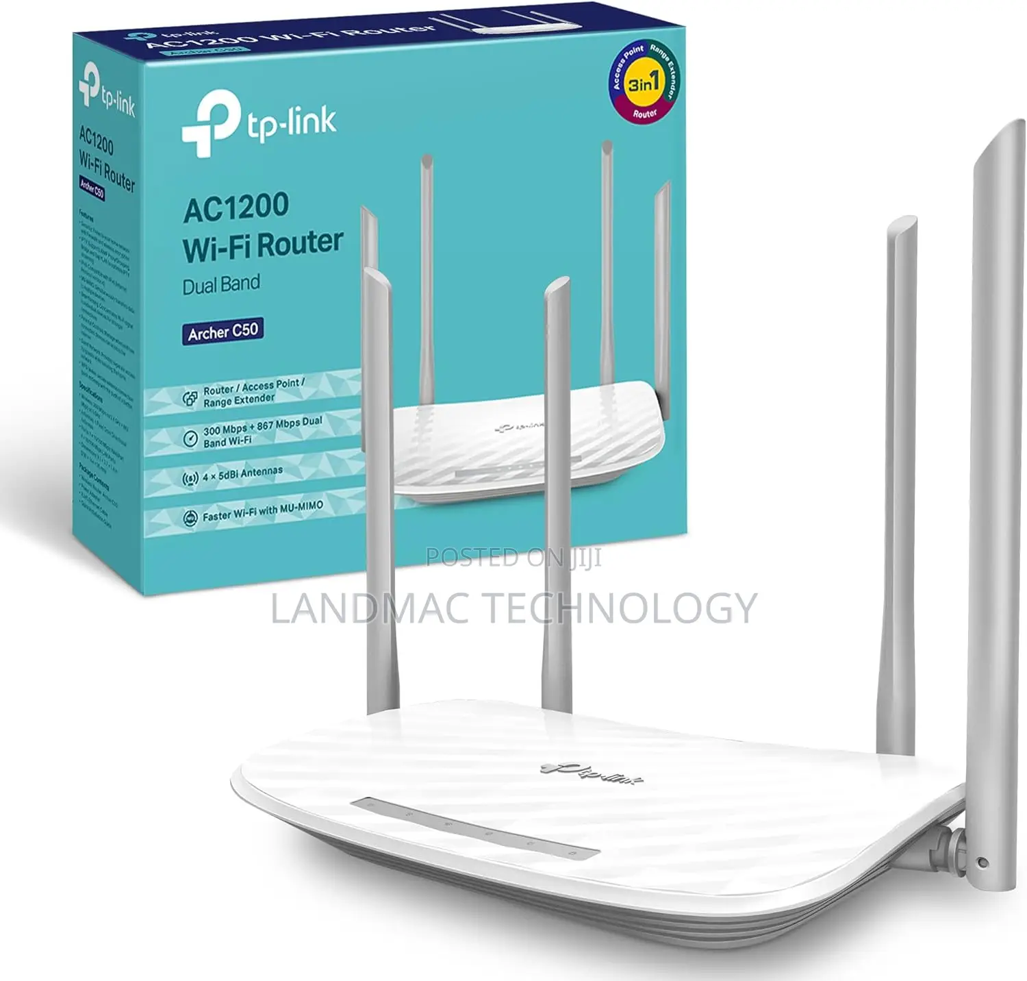Tp-Link Archer C50 Wireless Dual Band Router in East Legon - Networking ...