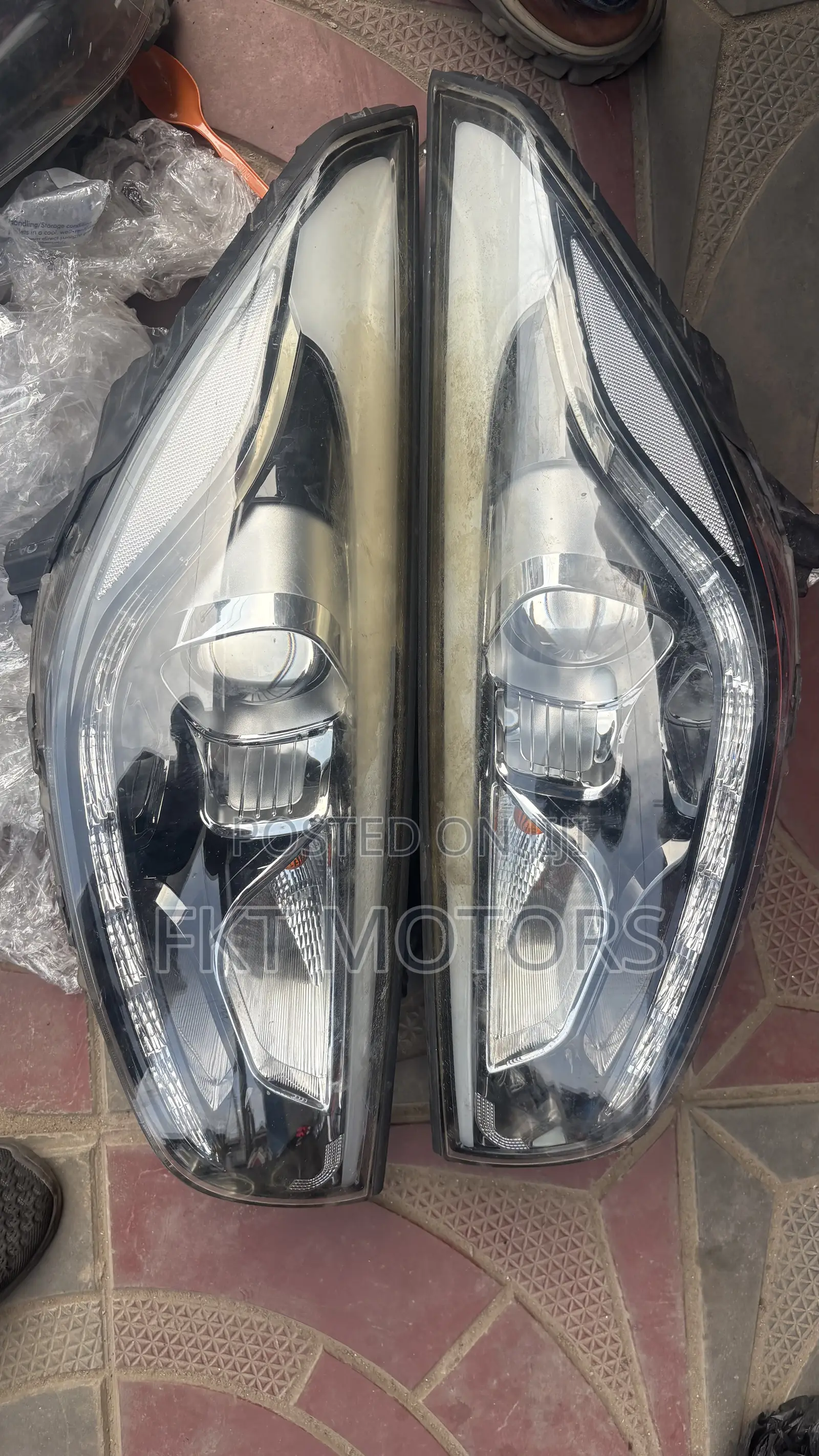 Hyundai Tucson / Ix35 Headlight Led 2010,2011,2012,2013,2014,2015,2016 ...