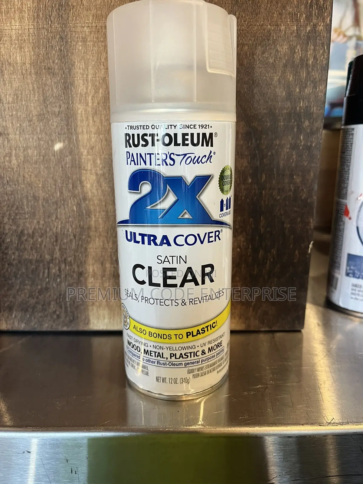 2x Enamel Protective Satin Clear Topcoat Spray for sale - Premium Code ...