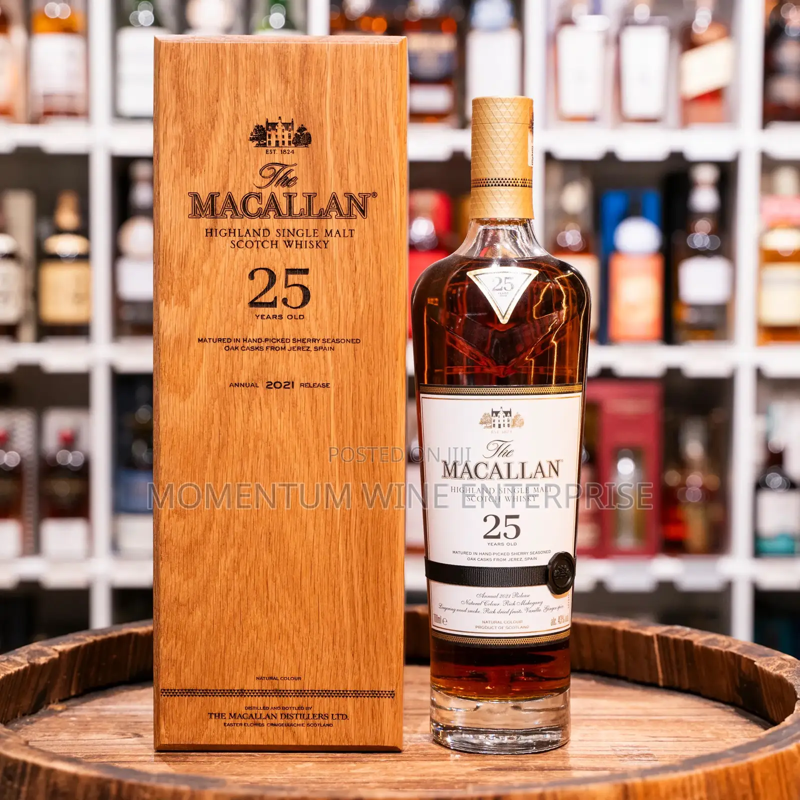 Macallan 25 Year Old Whisky 70cl (43% Abv) in Pokuase - Food & Beverages, Momentum Wine | Jiji ...