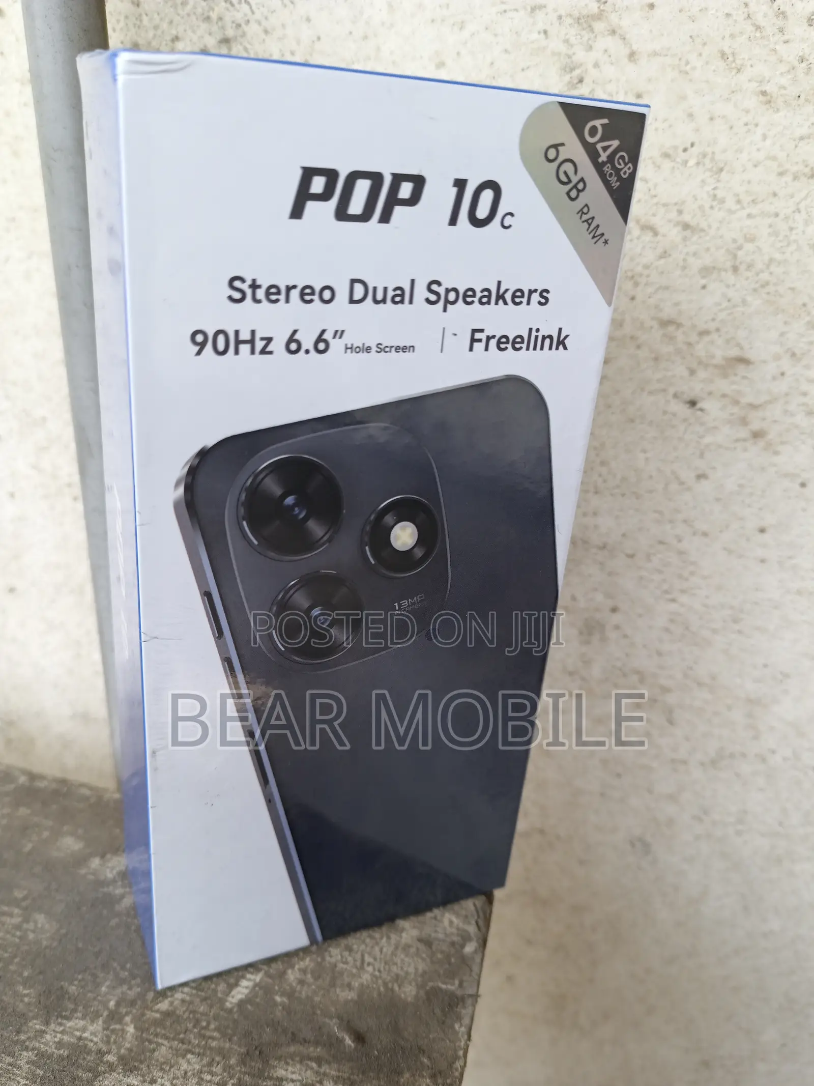 New Tecno Pop 10C 64 GB Black in Accra Metropolitan - Mobile Phones ...