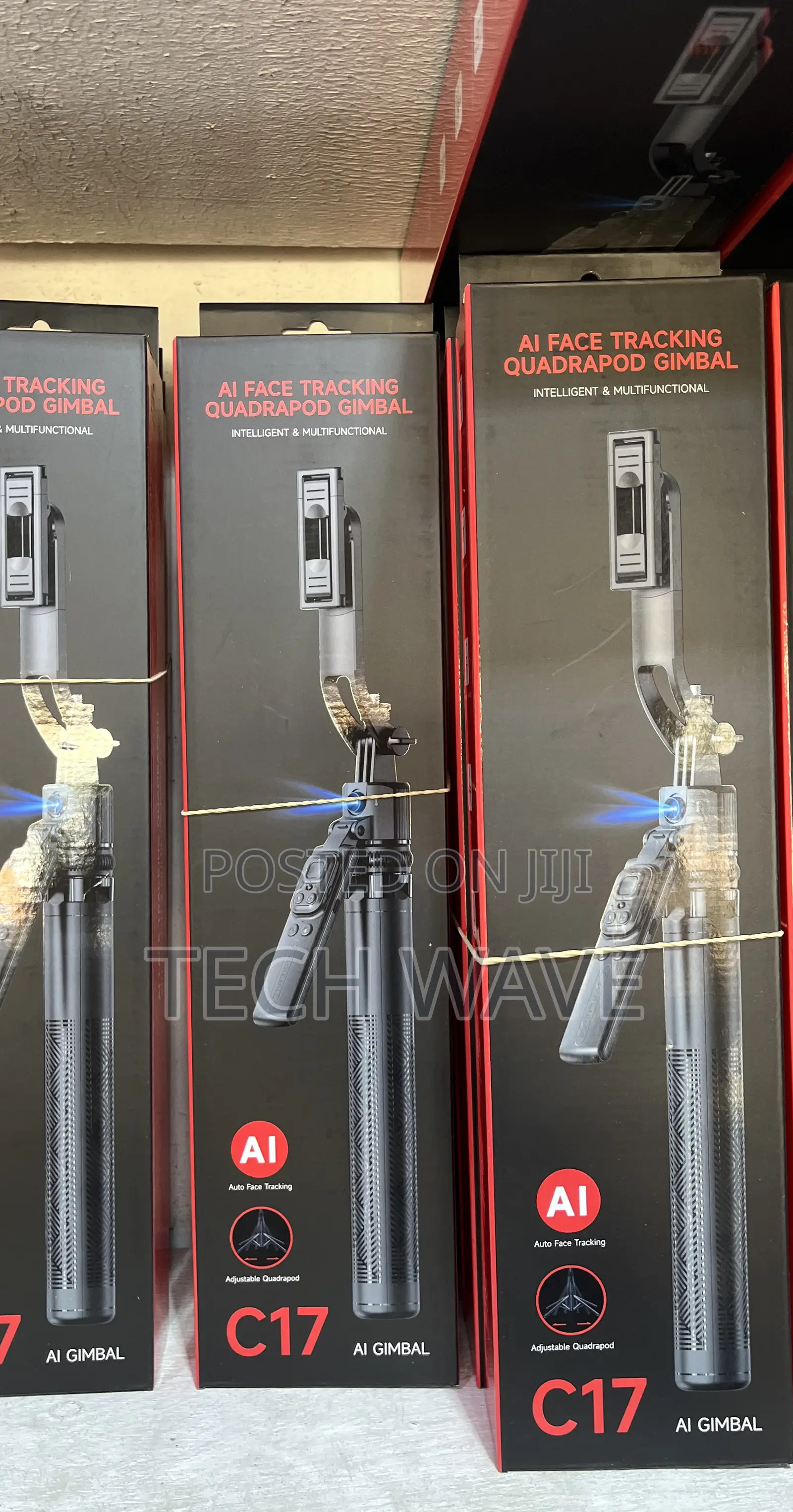 Selfie Face Tracking Tripod Stand in Circle - Accessories for Phones ...