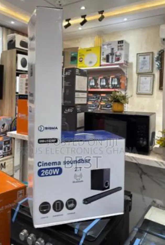 World New Sigma SSB-Ly-S259p Sound Bar 260w Wireless in Adabraka ...