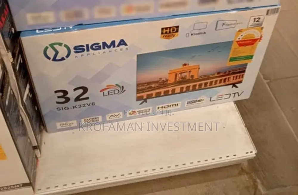 Sigma Led Fhd Television 32inches Sig- K32v6 in Accra Metropolitan - TV ...
