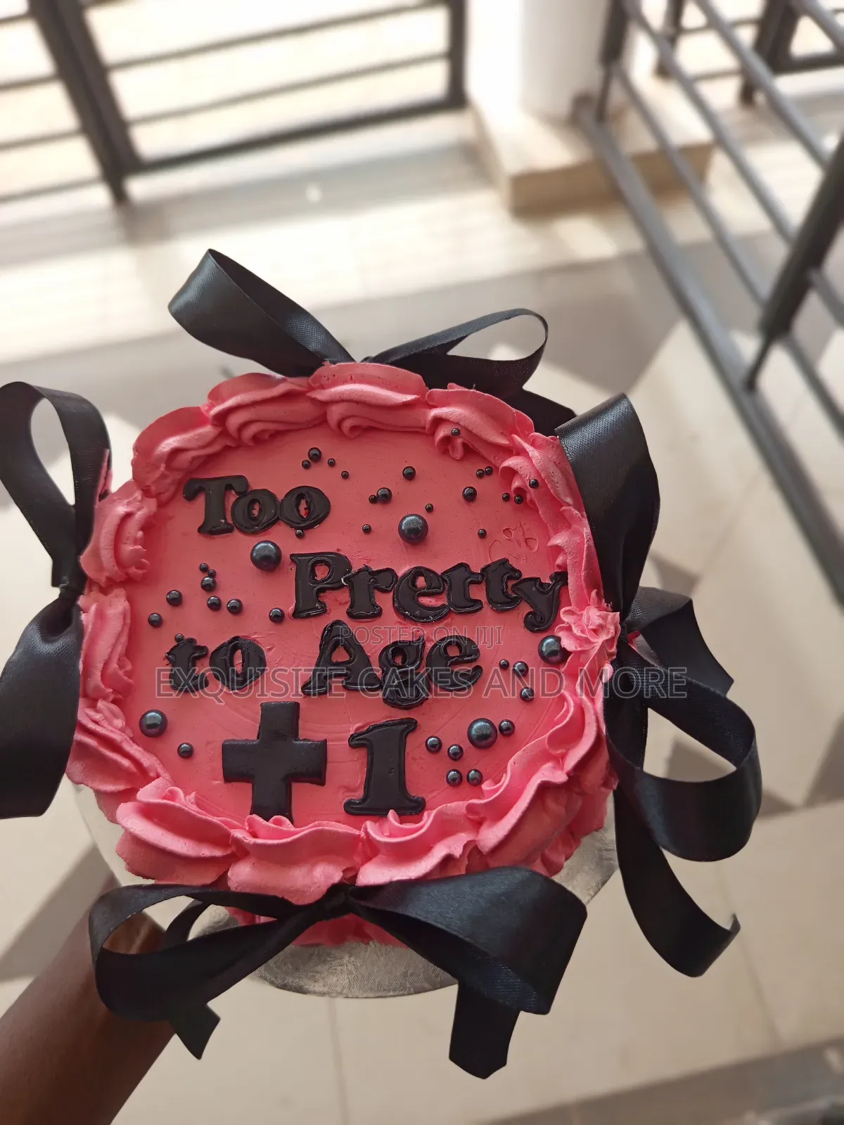 Cute Pink Birthday / Party Cake in Oyibi - Food & Beverages, Afua ...