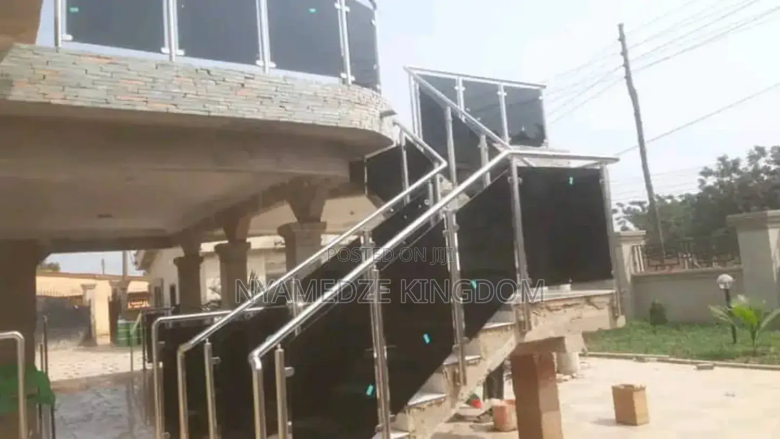 Durable Glass With Stainless Steel Balustrade in Accra Metropolitan ...