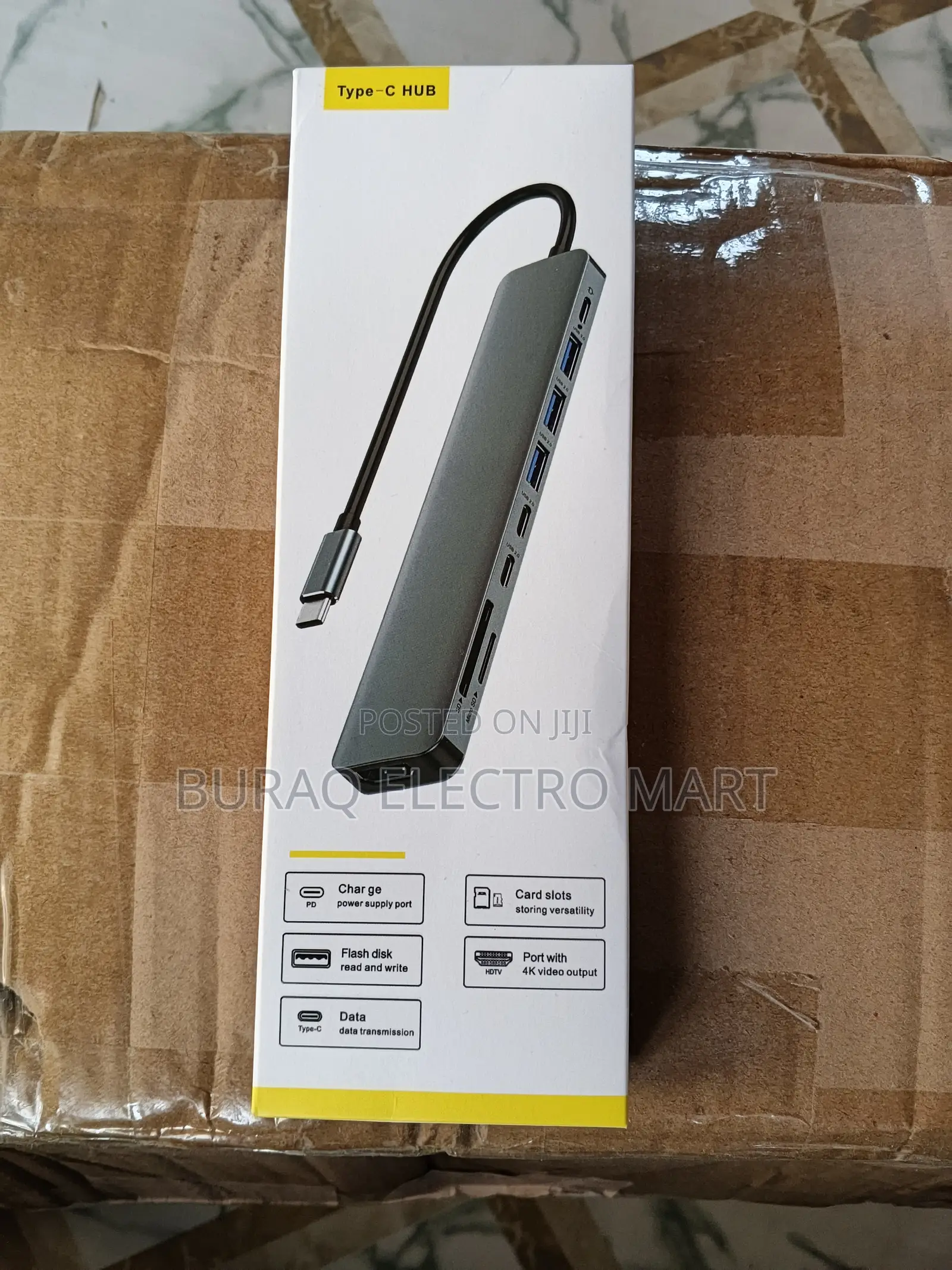 9 in 1 Usb C Hub + Free Type C to Usb Converter in Abossey Okai - Computer Accessories , Buraq ...