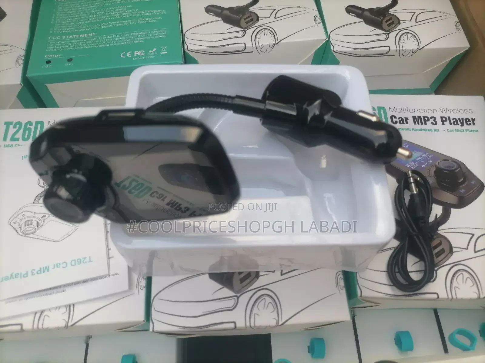 Music Bt/Mp3 Fm Transmitter Player, for sale - #CoolpriceShopGH Labadi ...