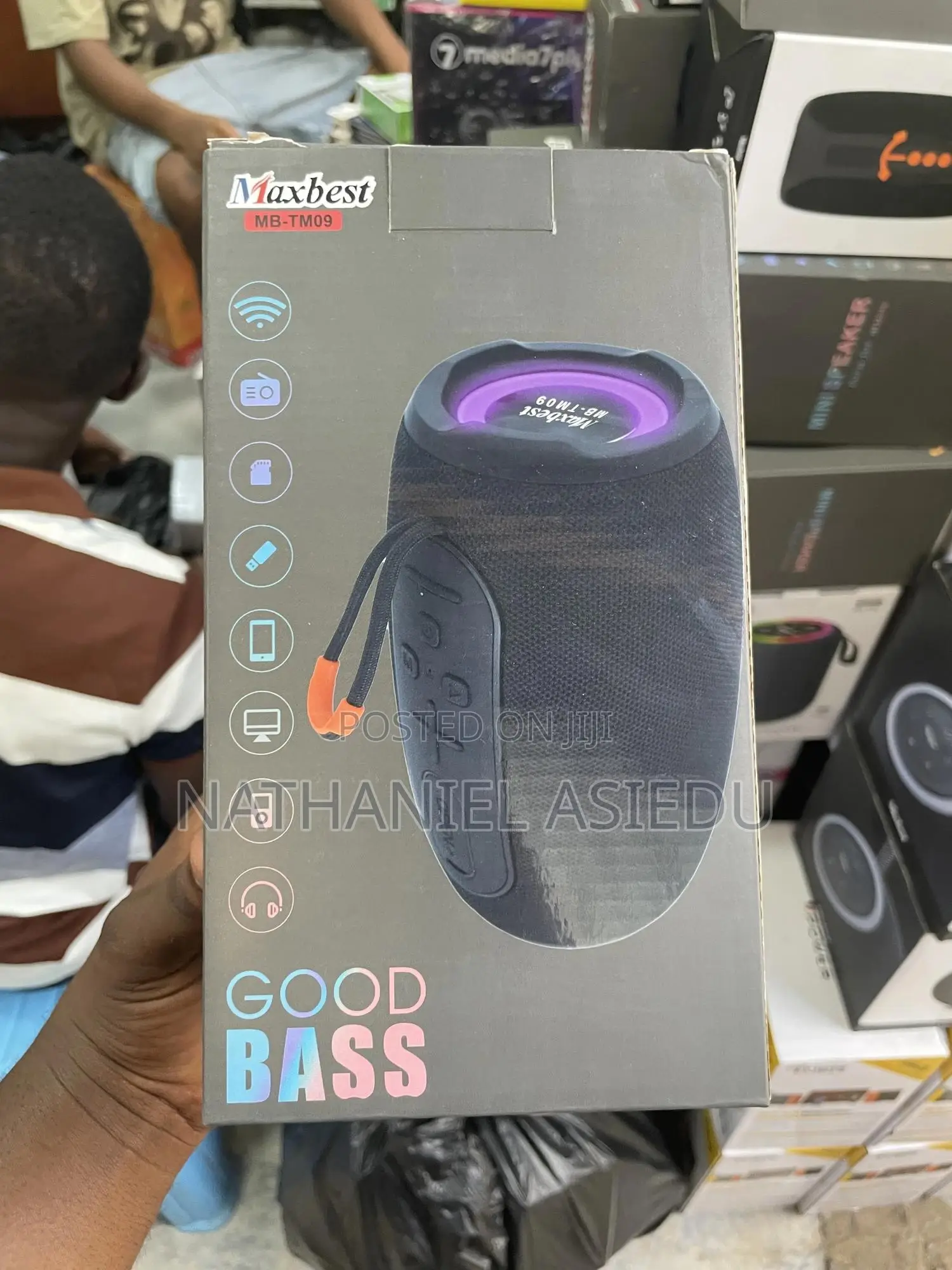 Maxbest Mb-Tm09 Bluetooth Speaker for sale - Nathaniel Asiedu Price: GH ...