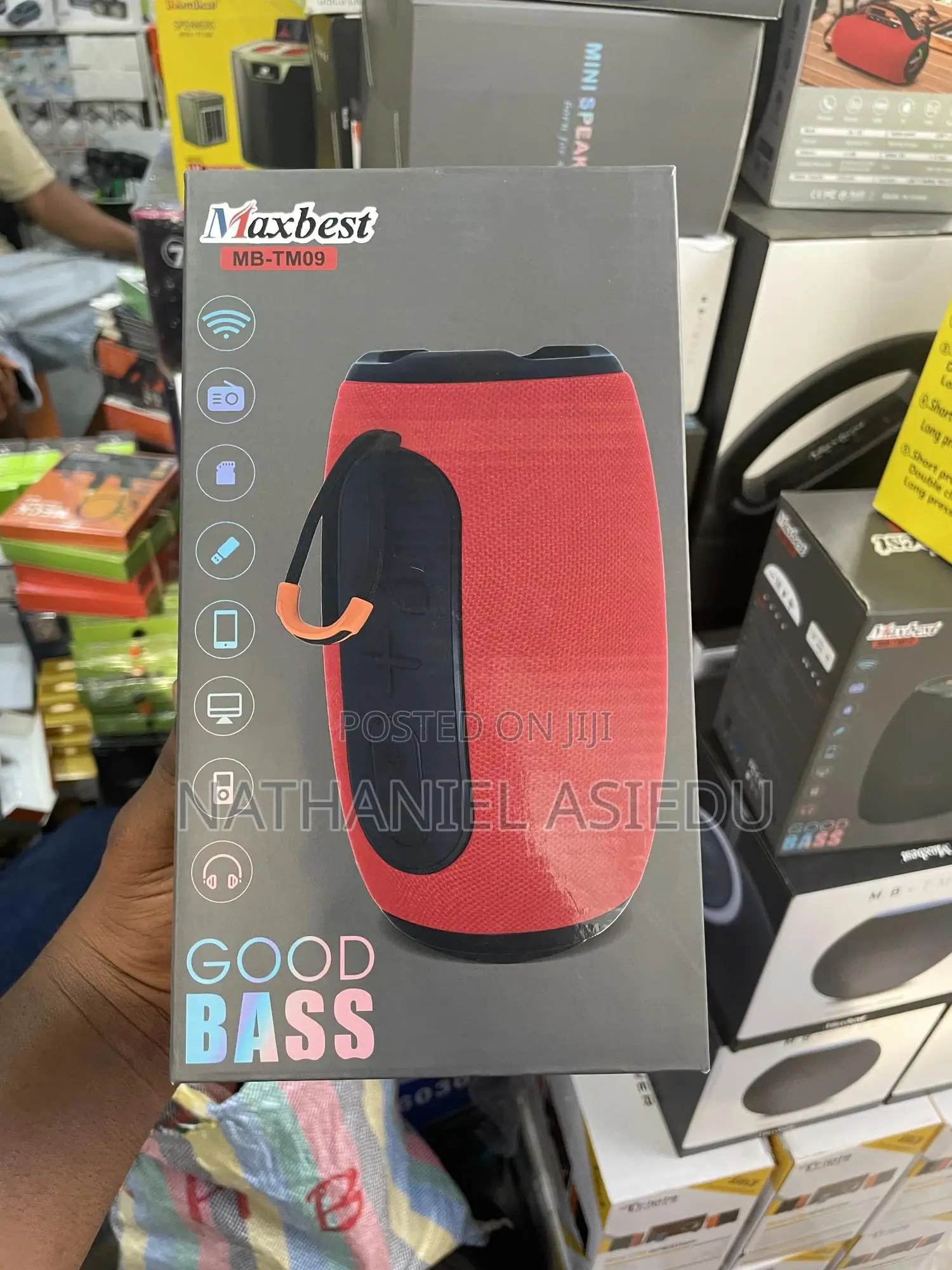 Maxbest Mb-Tm09 Bluetooth Speaker for sale - Nathaniel Asiedu Price: GH ...