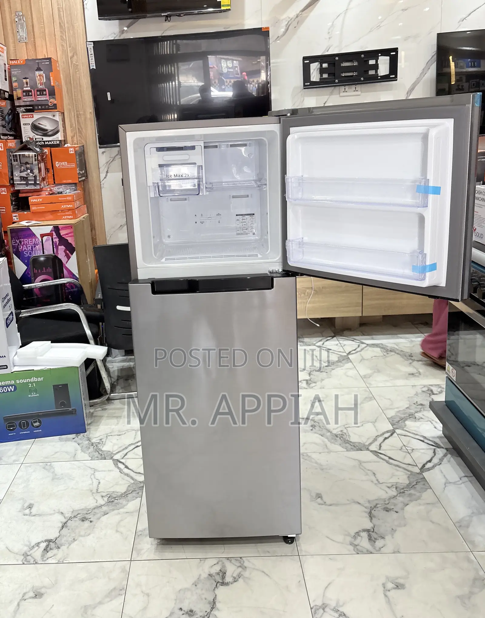 Shop Affordable Samsung Rt-28 234liters Double Door Fridge,Gray in ...