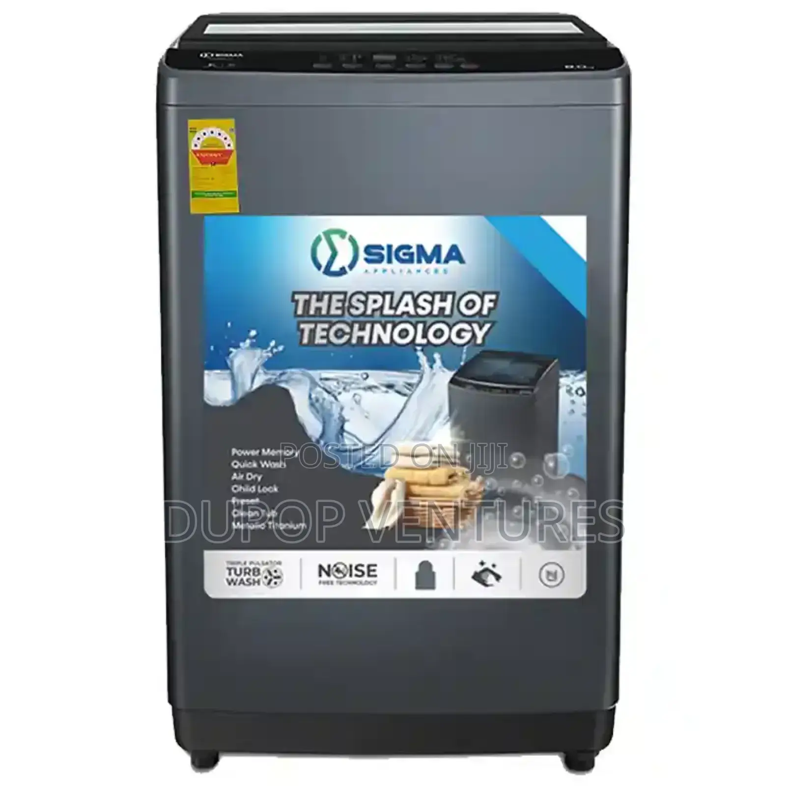 Sigma Fully Automatic 12kg Plus Free Iron in Odorkor - Home Appliances ...