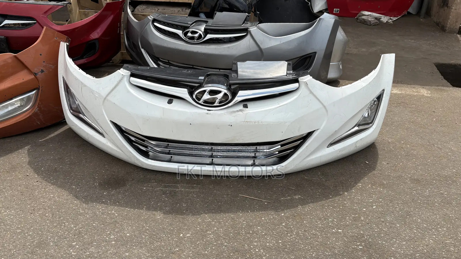 Hyundai Elantra Front Bumper 2012,2013,2014,2015,2016 in Abossey Okai - Vehicle Parts ...