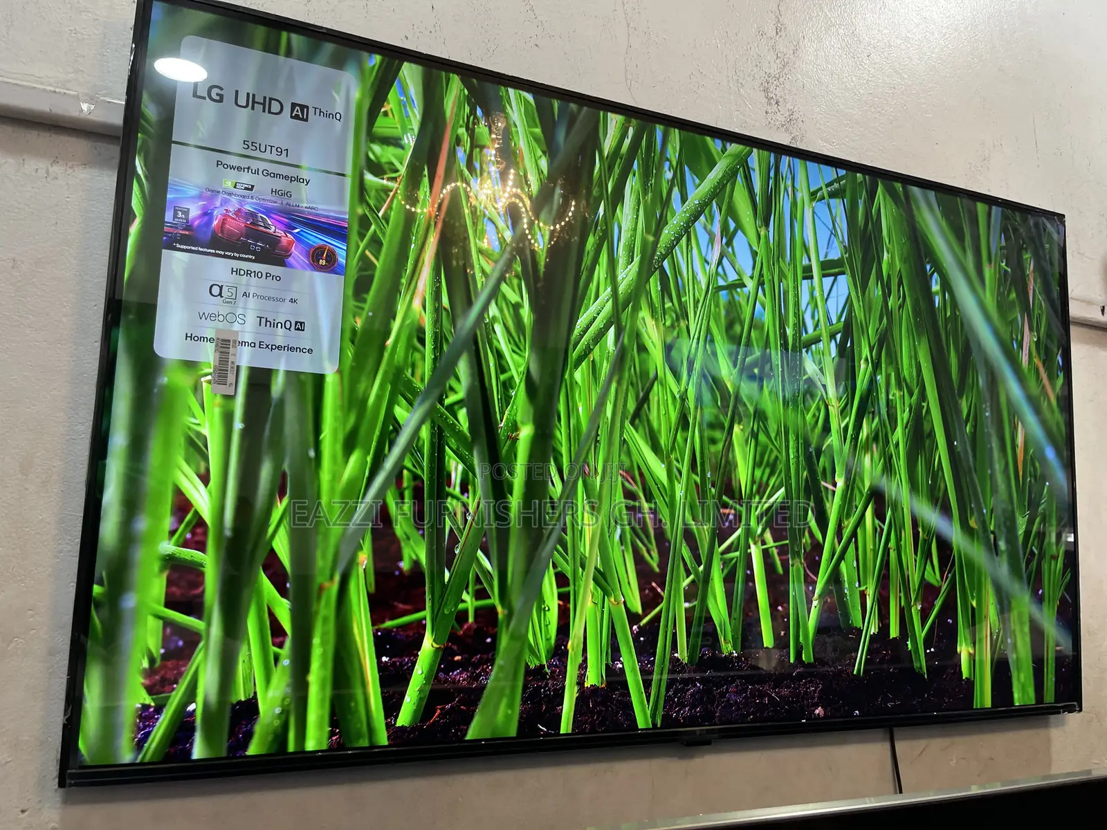 Lg 55ut91 55 Inche Ultra Hd HDR Smart 2024/25 Satellite Vivid Uk Tv in ...