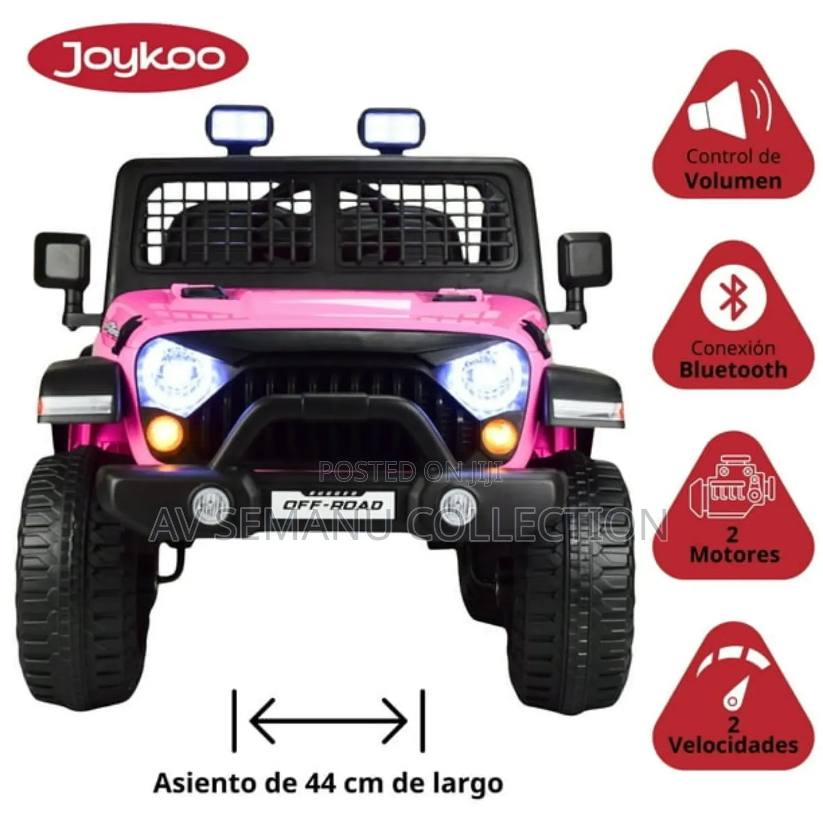 Jeep Truck Nel-618 12v Electric Kids Ride on Car Leather Seat Rubber in Tema Metropolitan - Toys ...