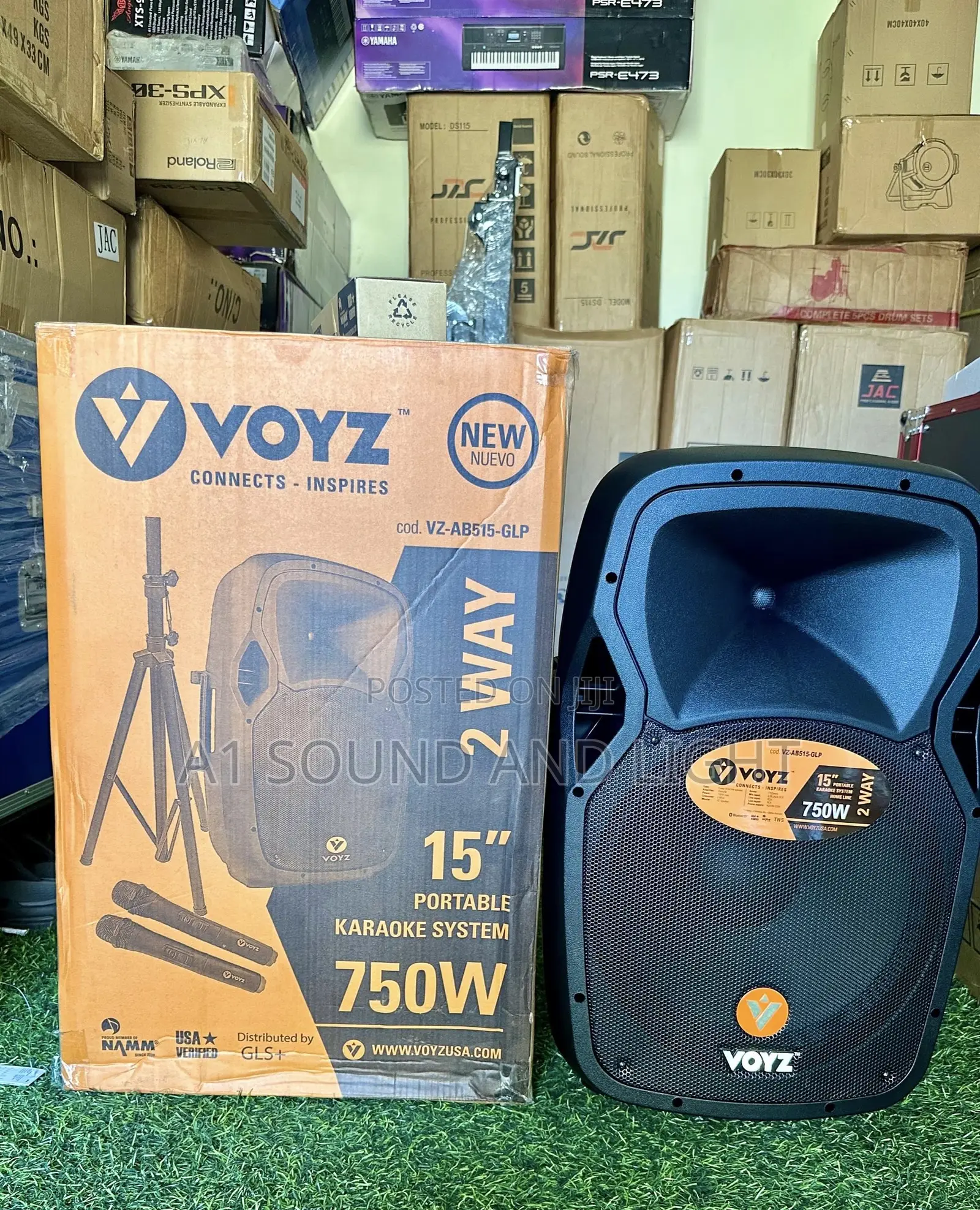 Voyt 2way 15 Portable Rechargeable Speaker in Accra Metropolitan - Audio & Music Equipment, A ...