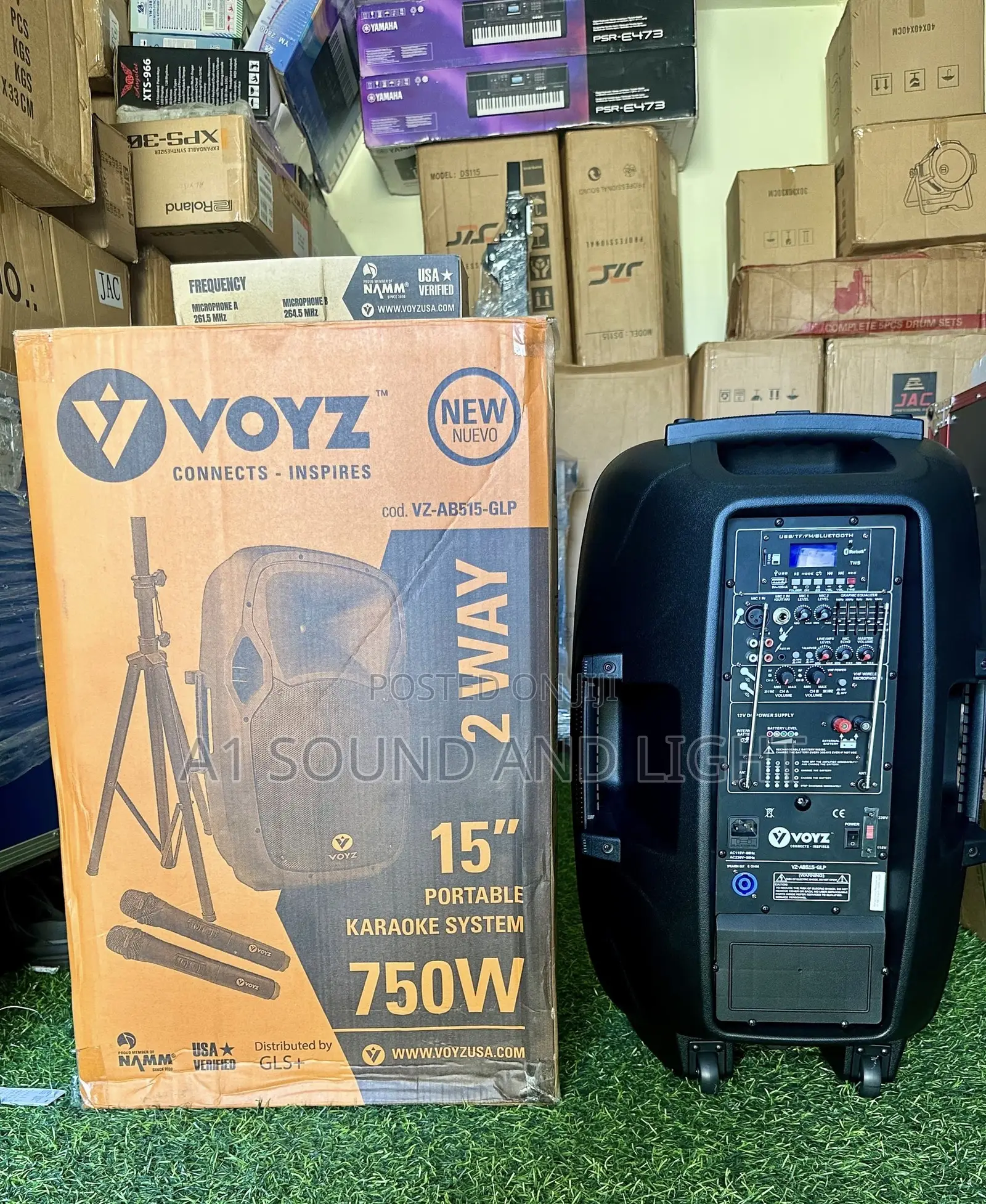 Voyt 2way 15 Portable Rechargeable Speaker in Accra Metropolitan - Audio & Music Equipment, A ...
