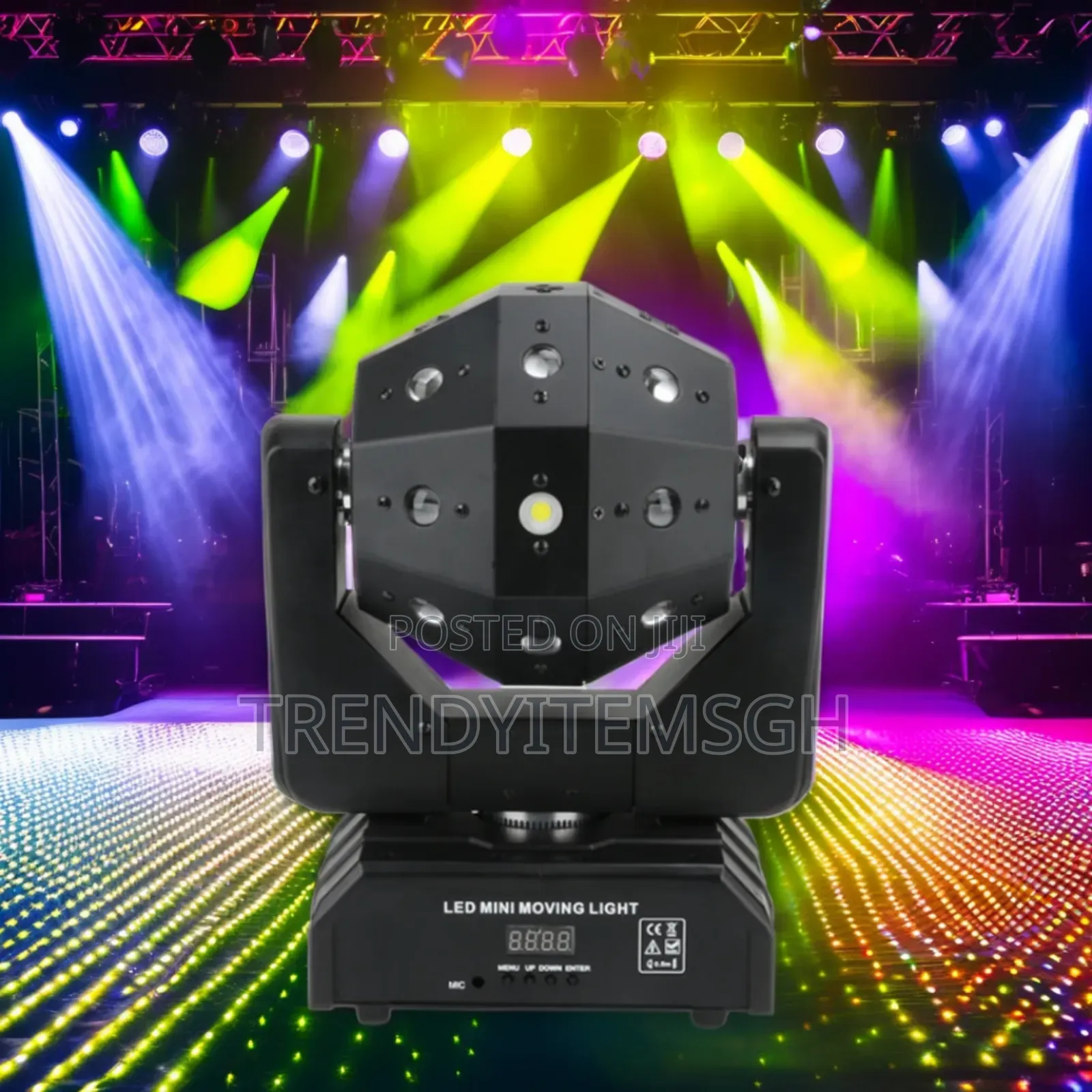 16pcs 3w 3 in 1 Rotation Dj Laser Disco Moving Head Light in Spintex ...