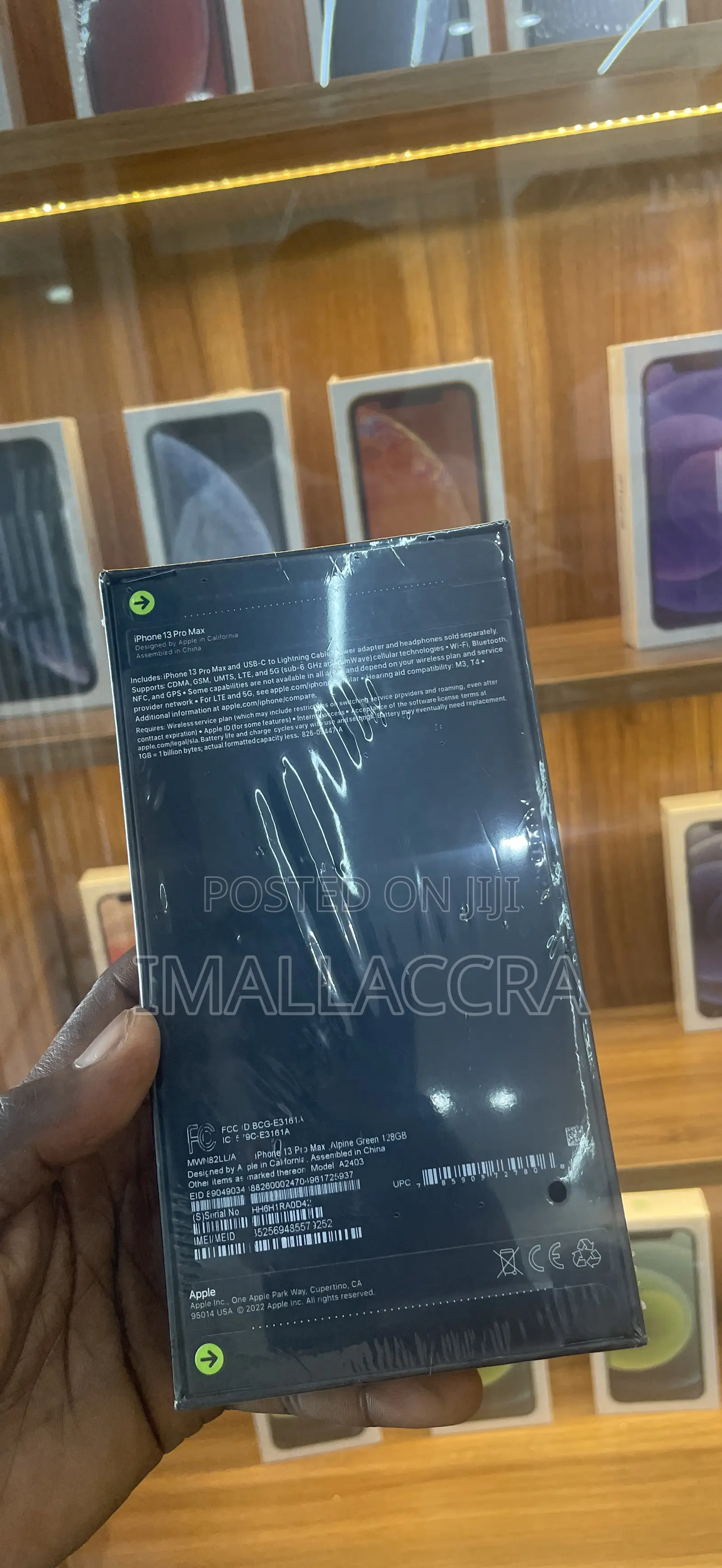 New Apple iPhone 13 Pro Max 128 GB Green in Circle - Mobile Phones ...