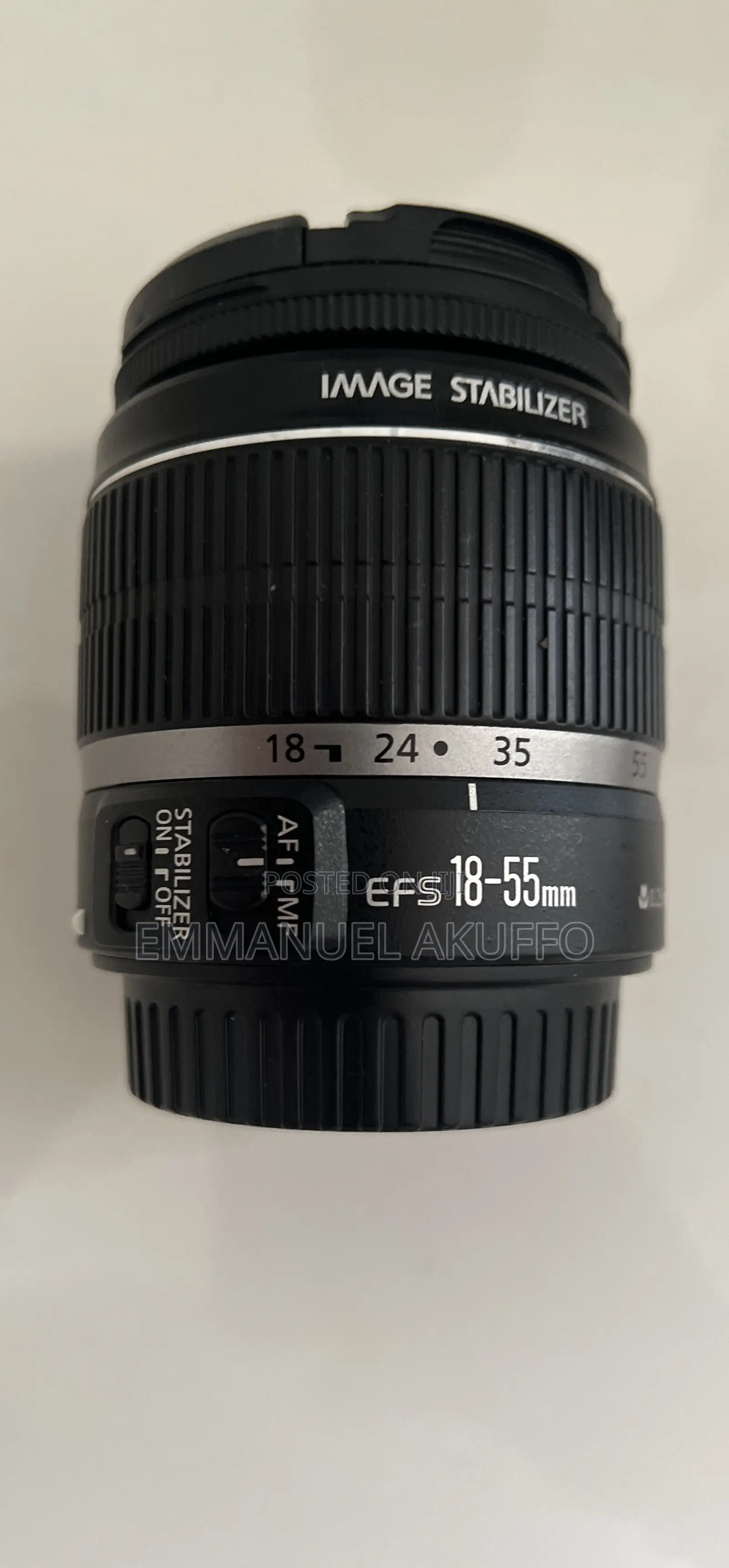 Canon Zoom Lens Efs 18-55 / 1:3.5-5.6 Is in New-Juaben Municipal ...